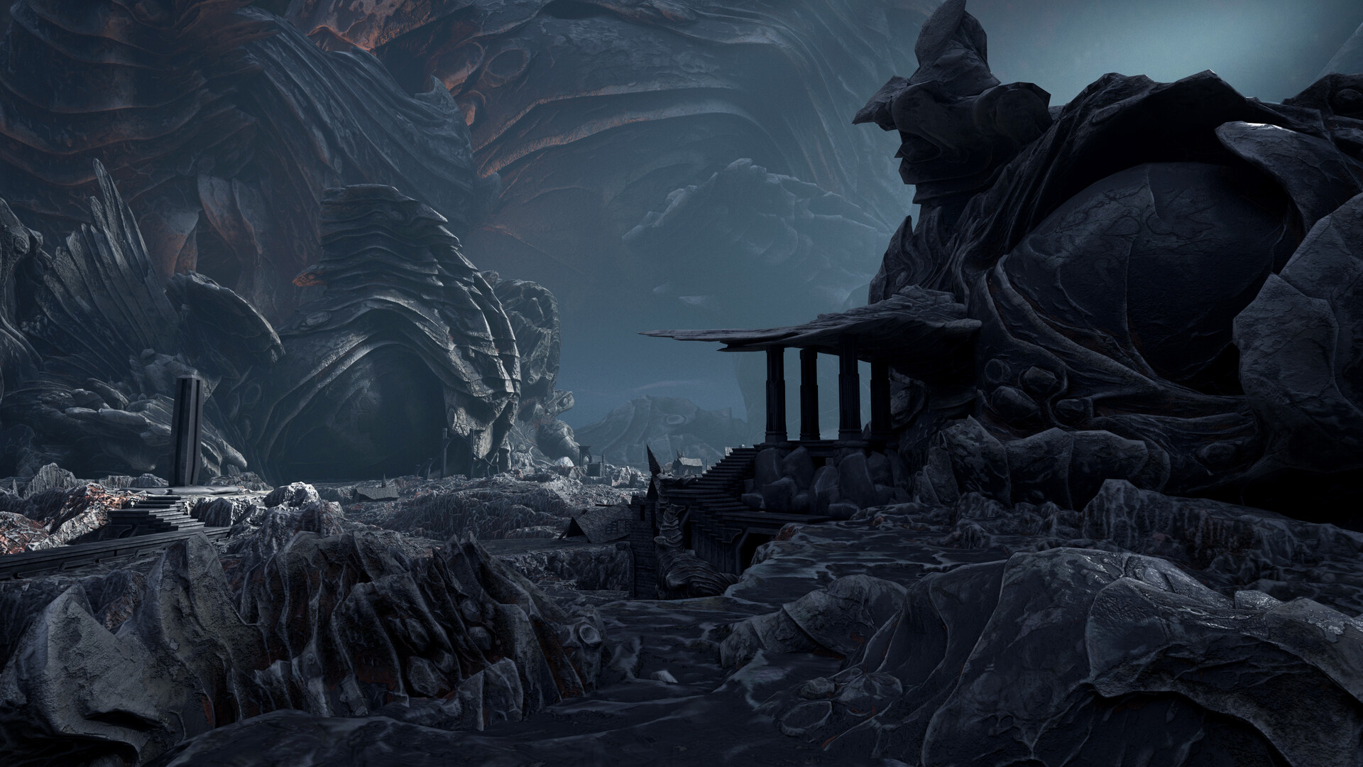 ArtStation - Hell Plains Castlevania