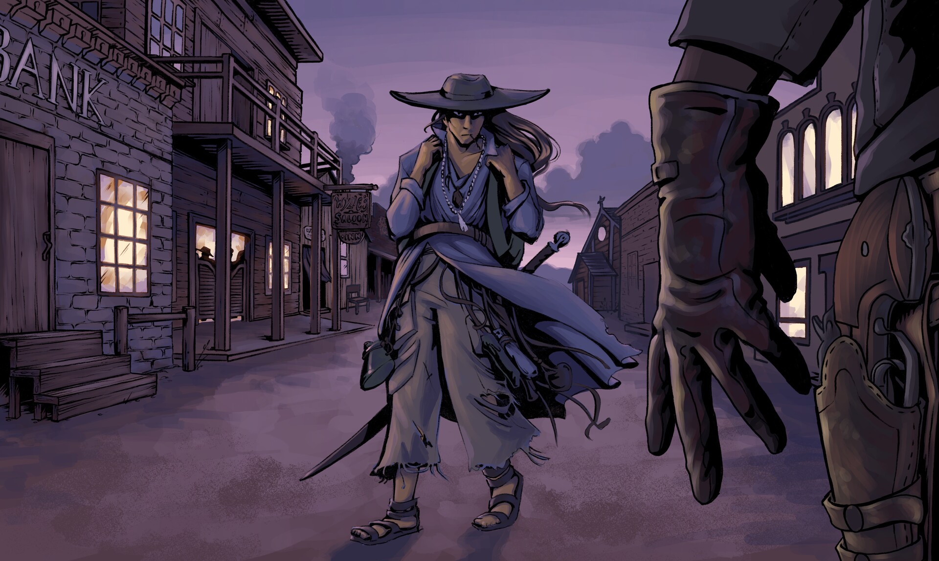 ArtStation - Western Showdown