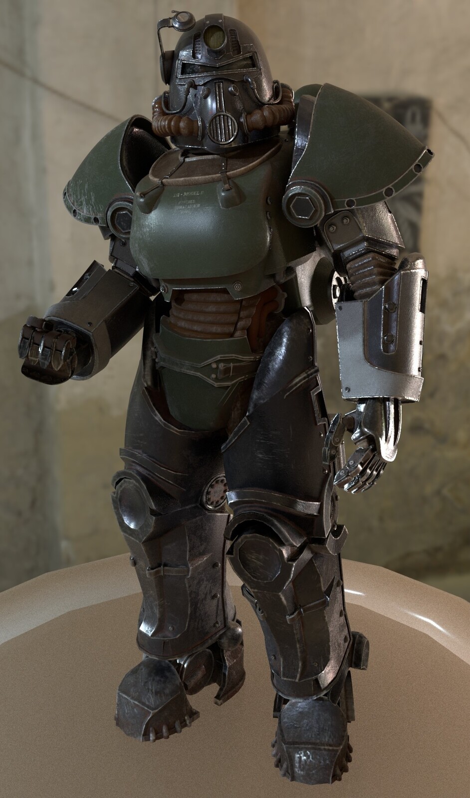Emkas - T-51b Power Armor