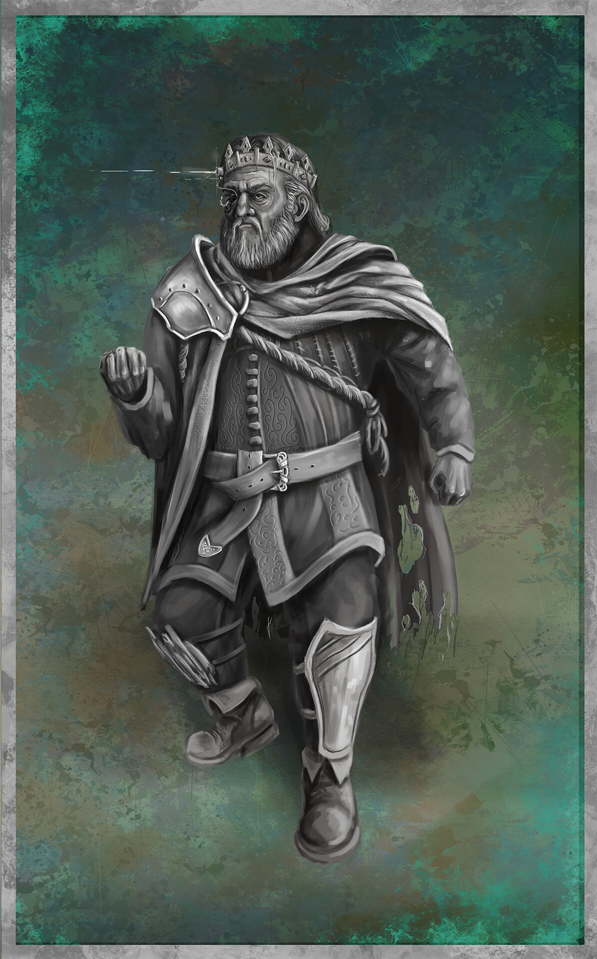 ArtStation - Overthrown King Character Design