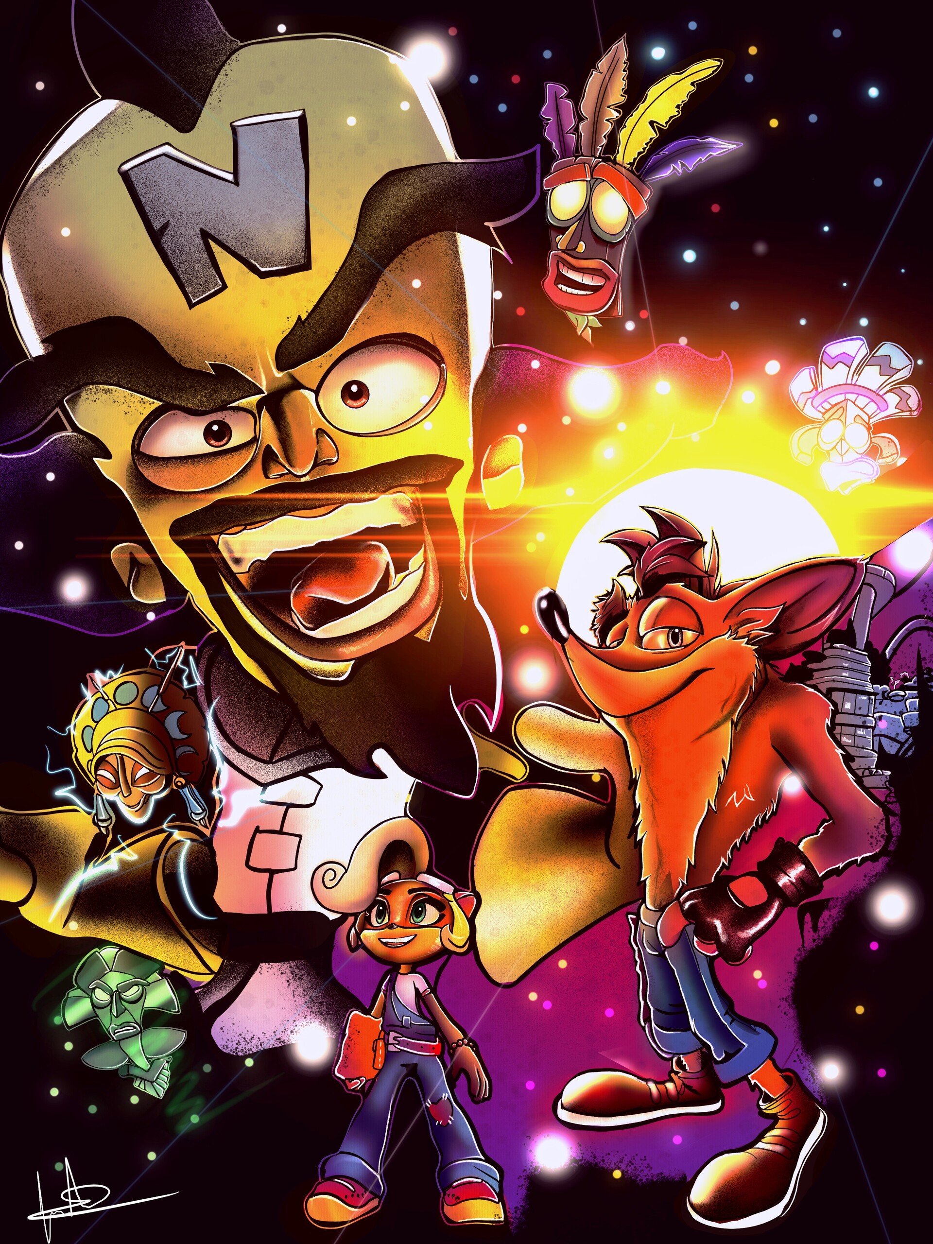 ArtStation - Crash bandicoot 4