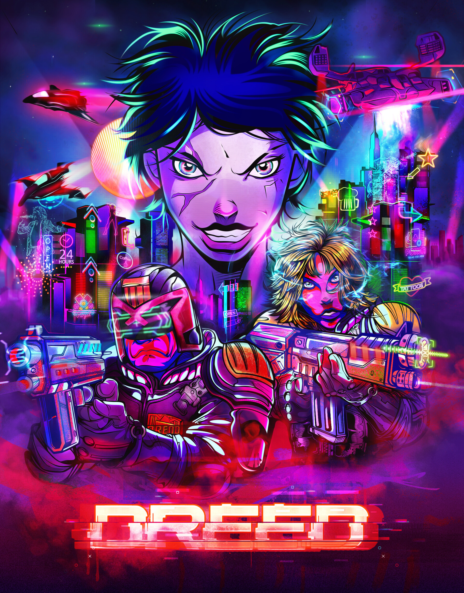 ArtStation - Judge_dreed