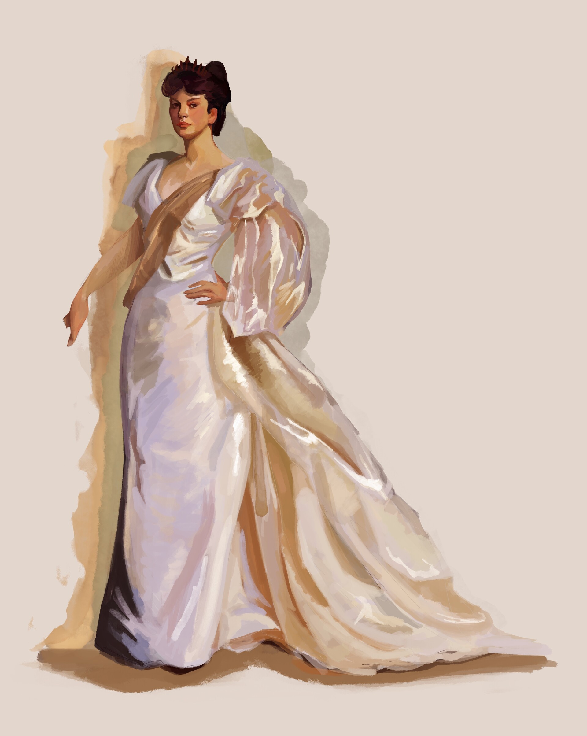 ArtStation - John Singer Sargent study