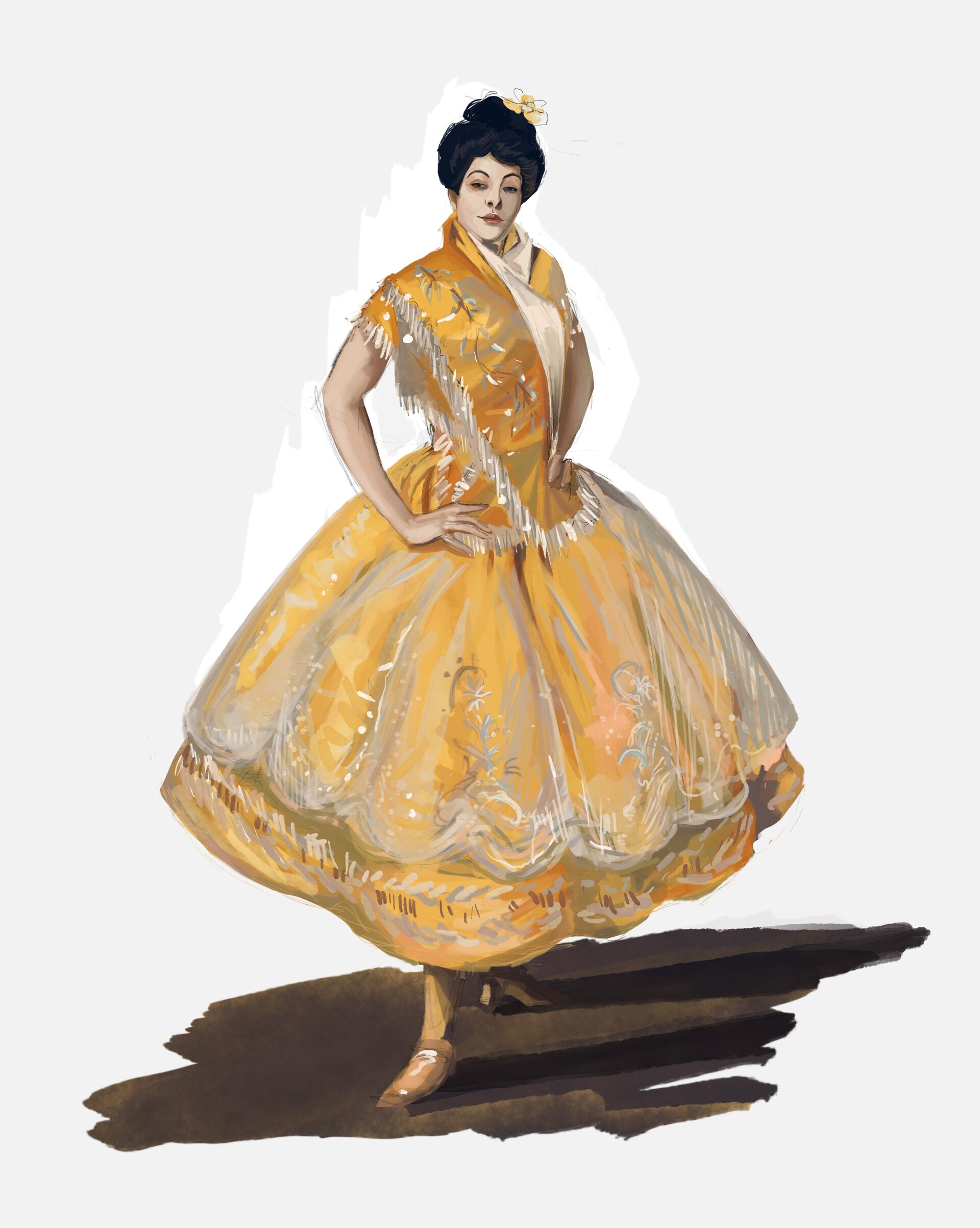 ArtStation - John Singer Sargent study 3