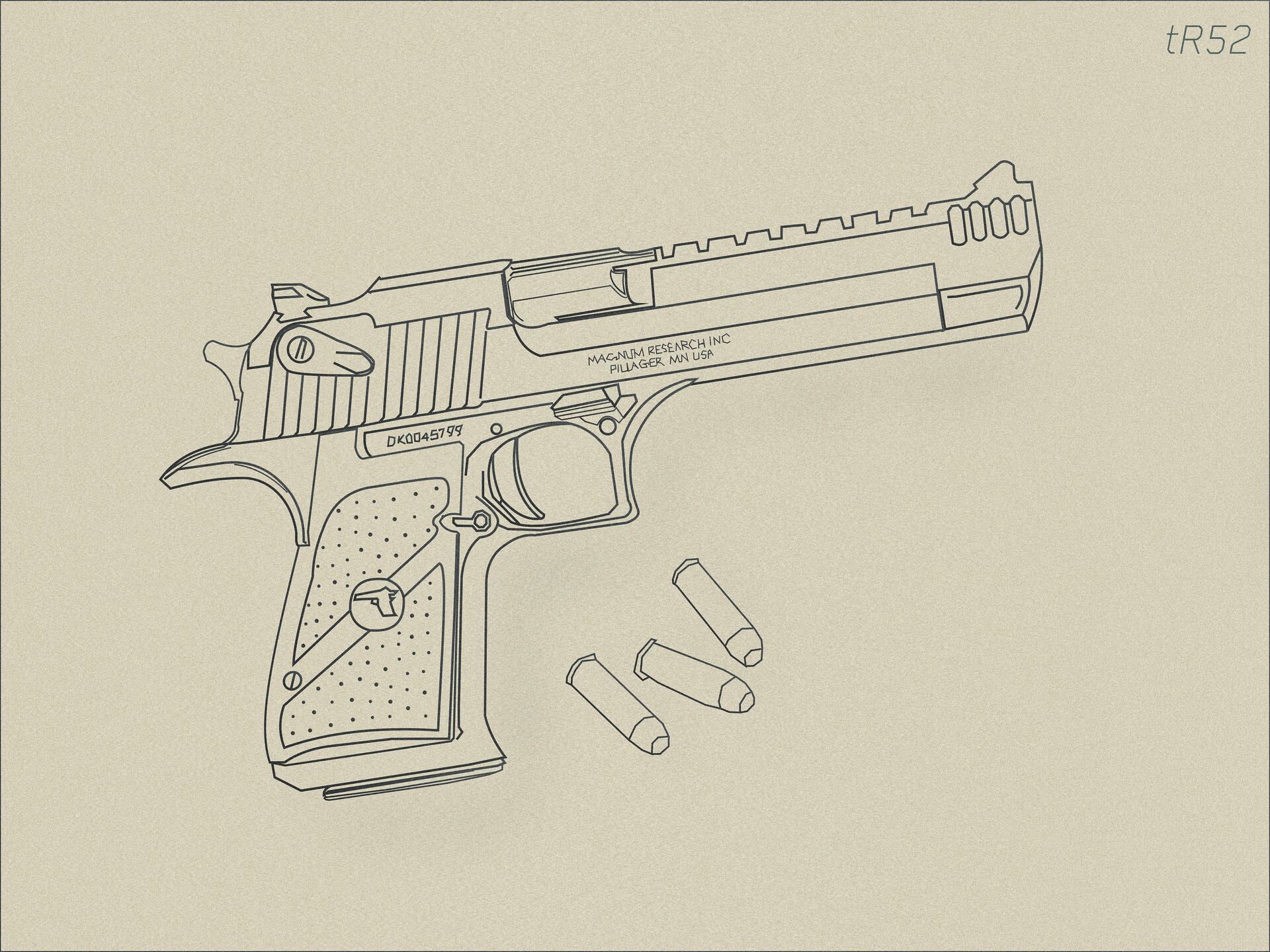 how to draw a hand cannon