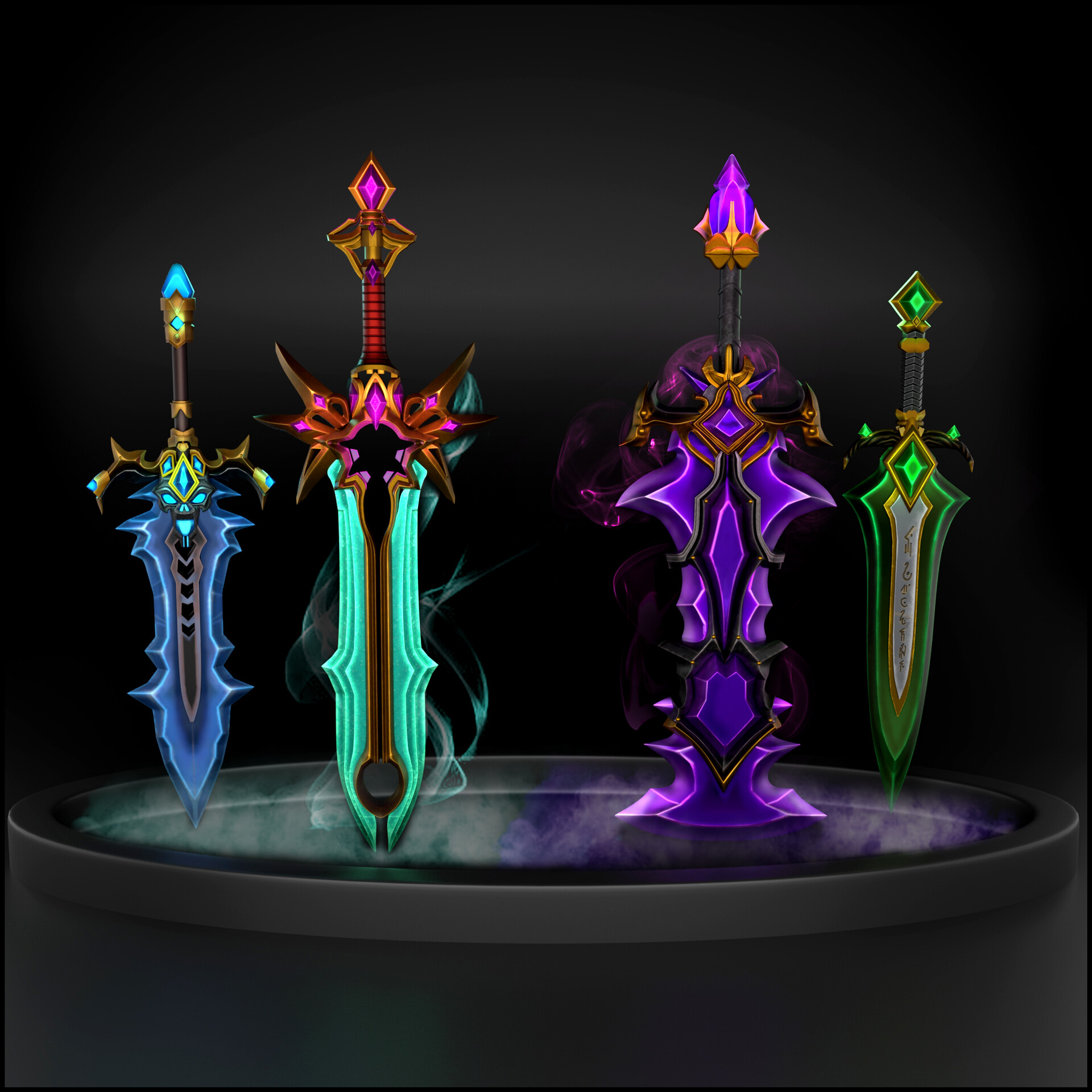 ArtStation - Sword set