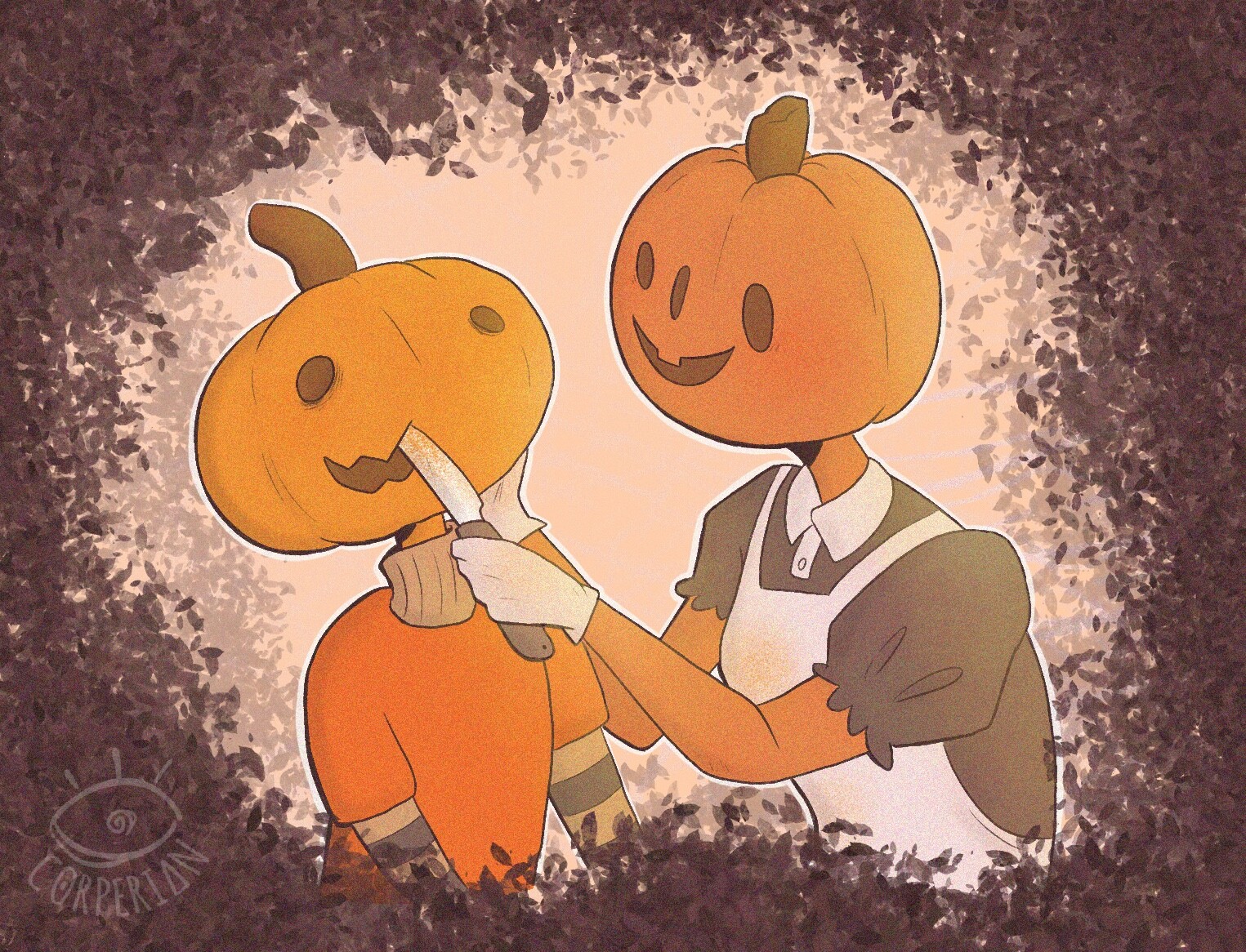 ArtStation - pumpkin carving