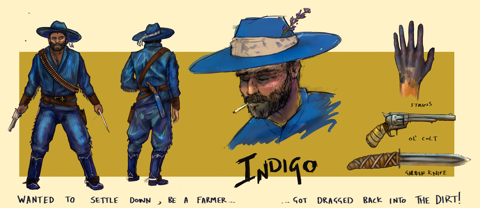 ArtStation - Indigo Costume Design