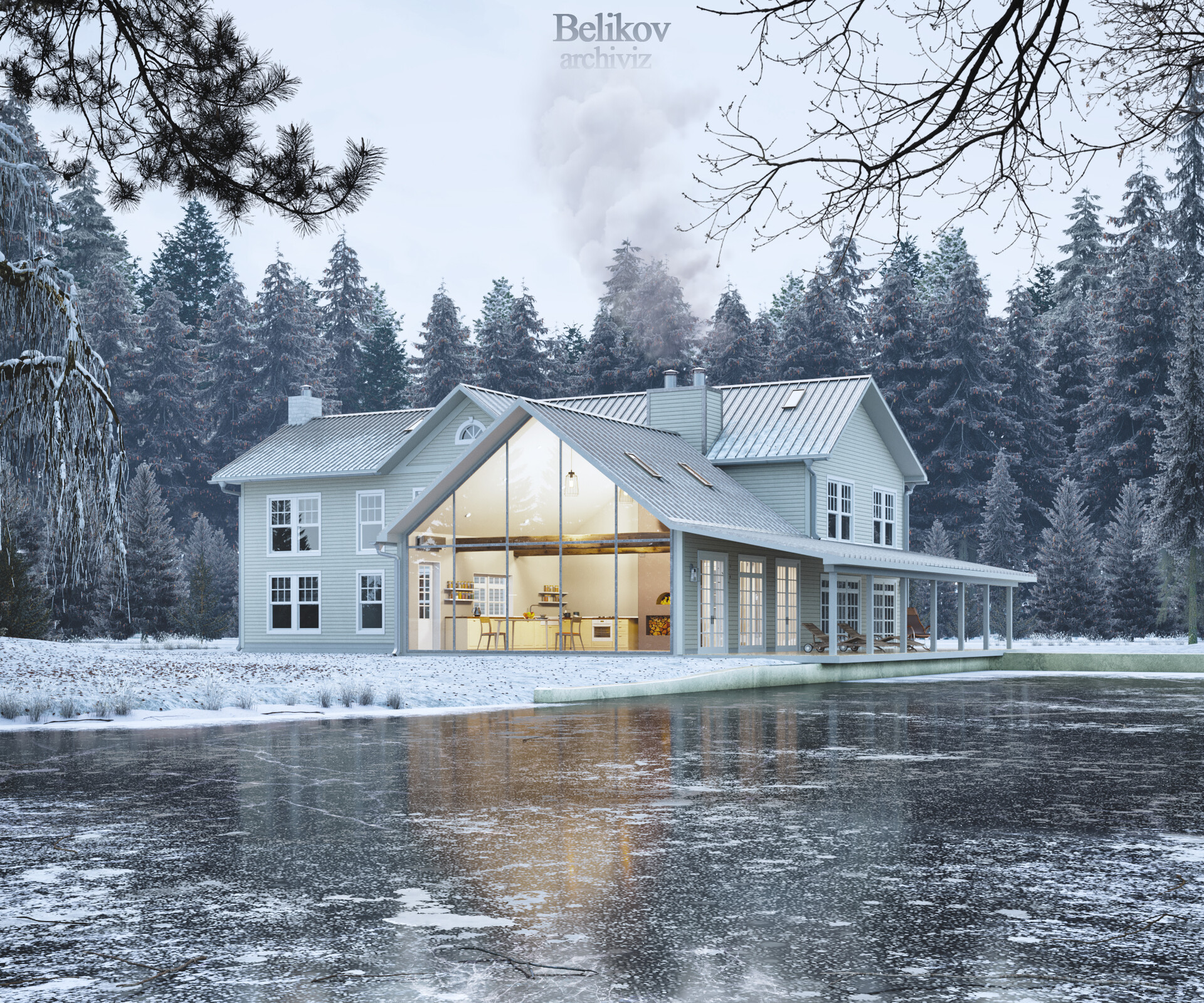 ArtStation - Floating farmhouse