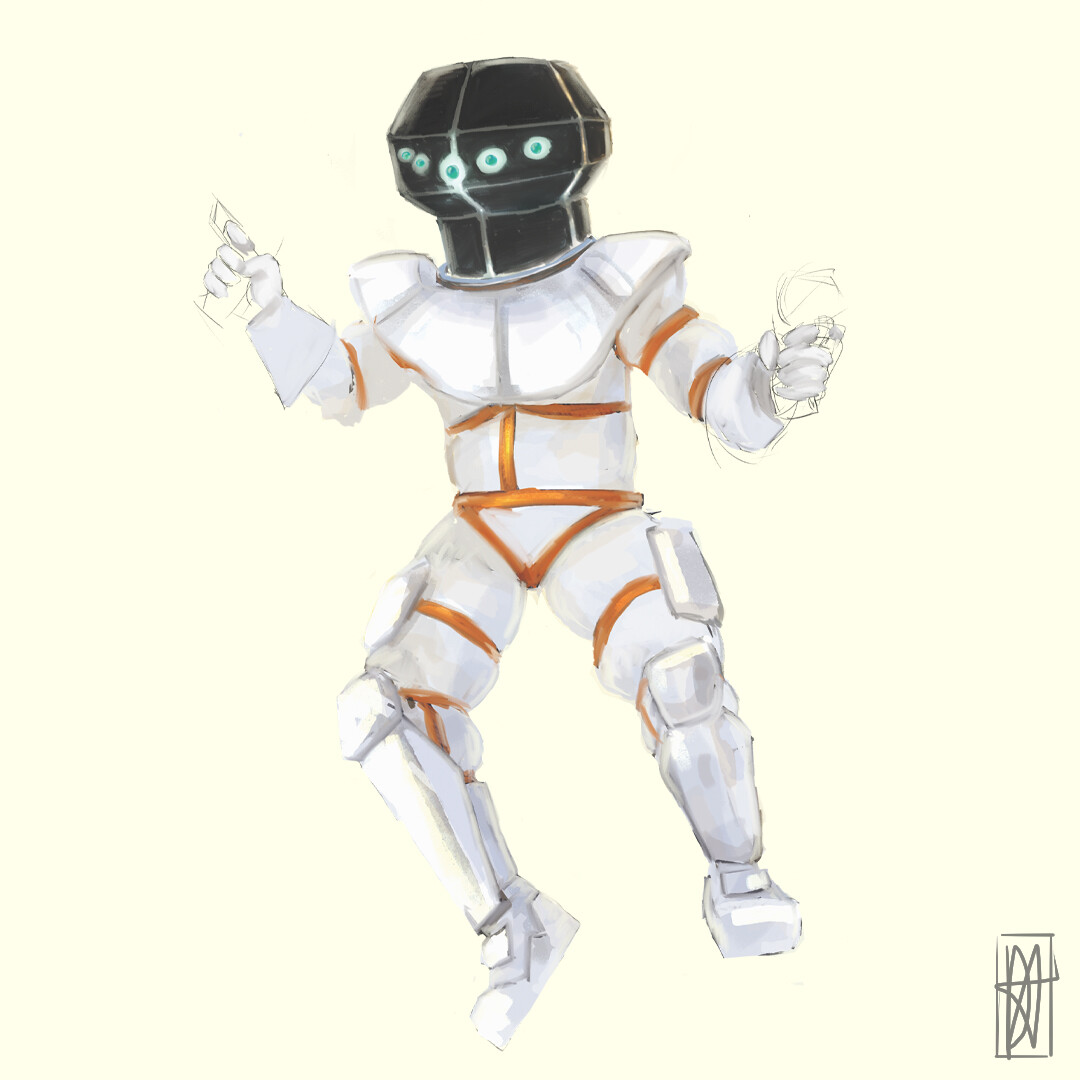 ArtStation - BUCKET HEAD / elite suited