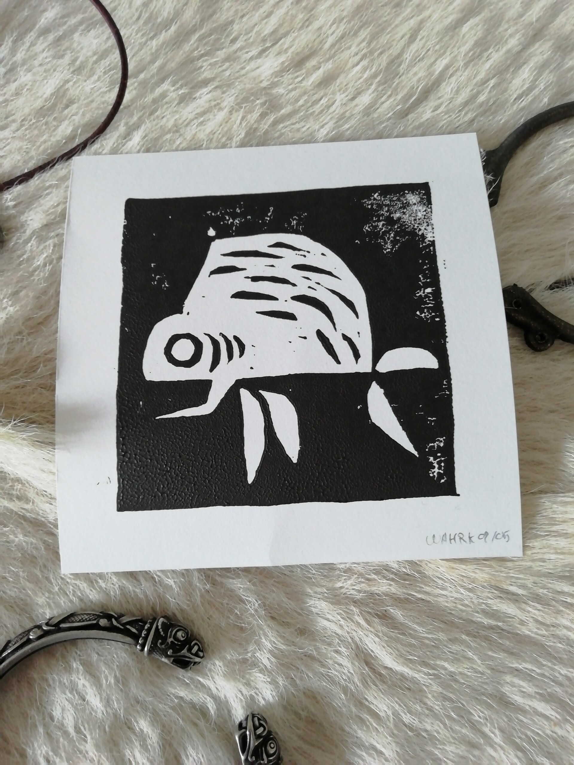 Romane Govin - Linocuts 2019-2020