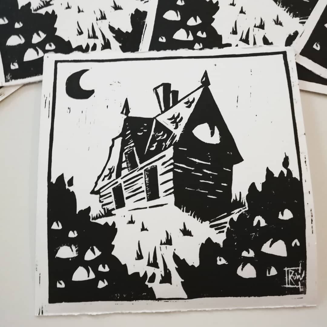 Romane Govin - Linocuts 2019-2020