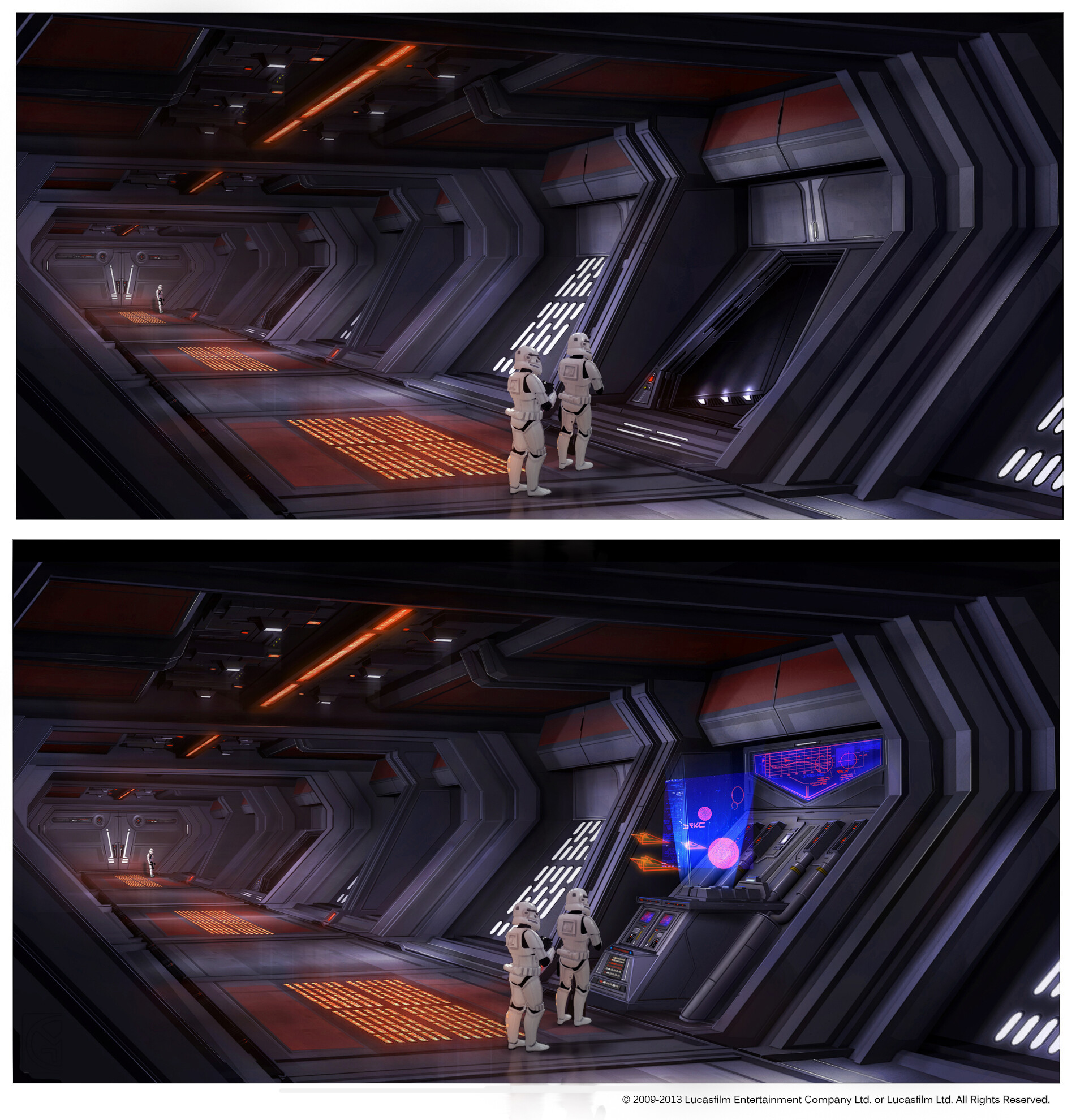 ArtStation - Galactic Sith / Imperial Hall set