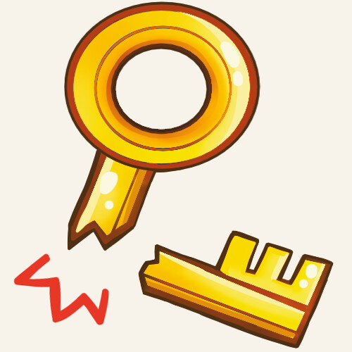 ArtStation - Mythic key depletion twitch emote