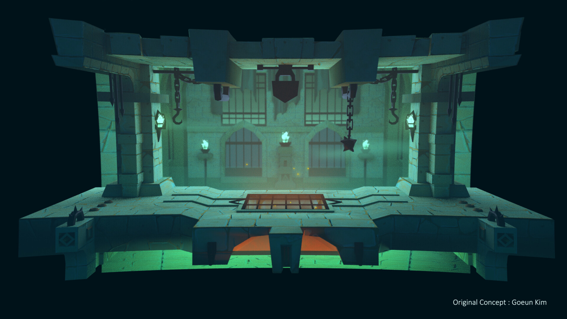 ArtStation - Dungeon Environment