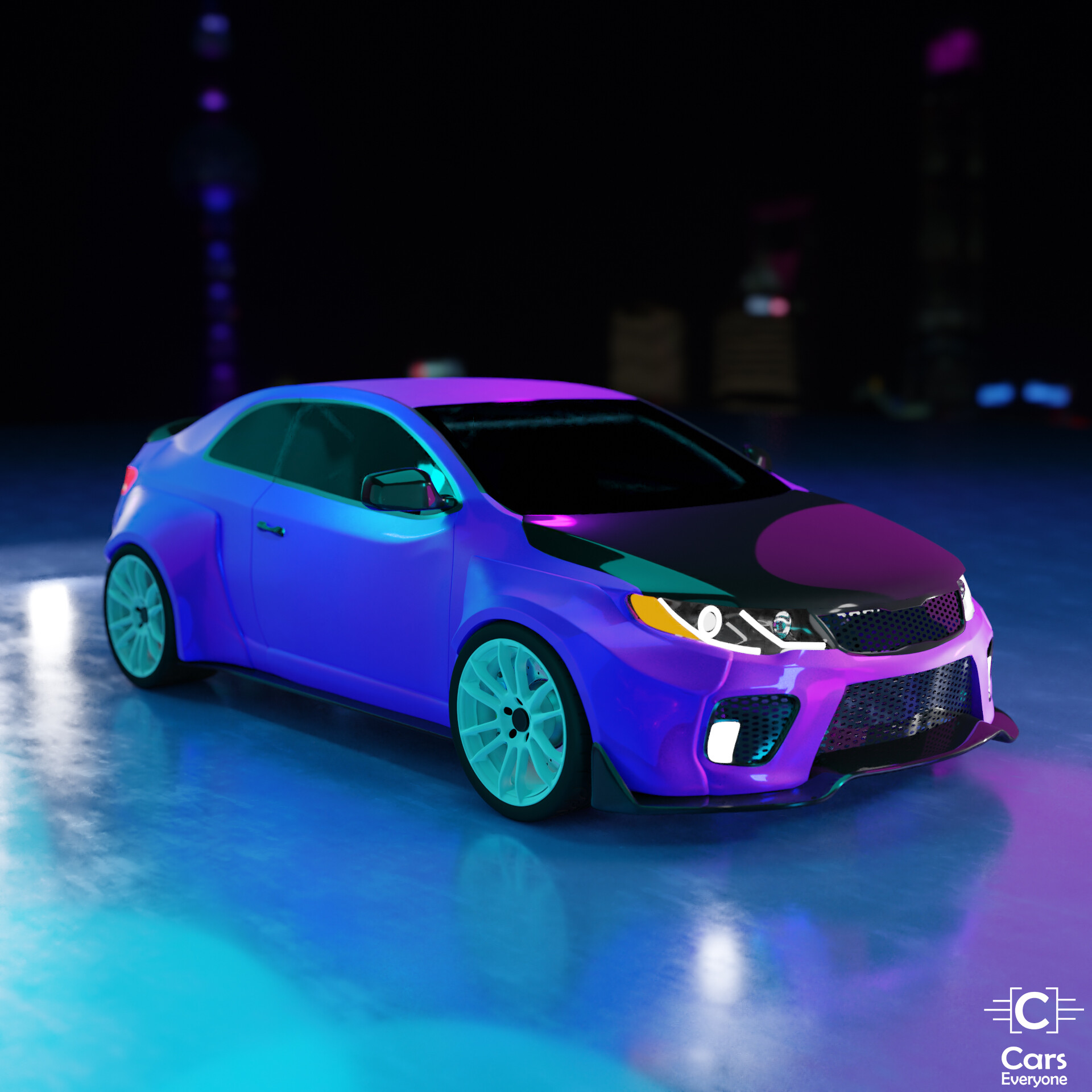 ArtStation Kia Cerato Forte Koup Widebody Kit Cars Everyone, 40% OFF
