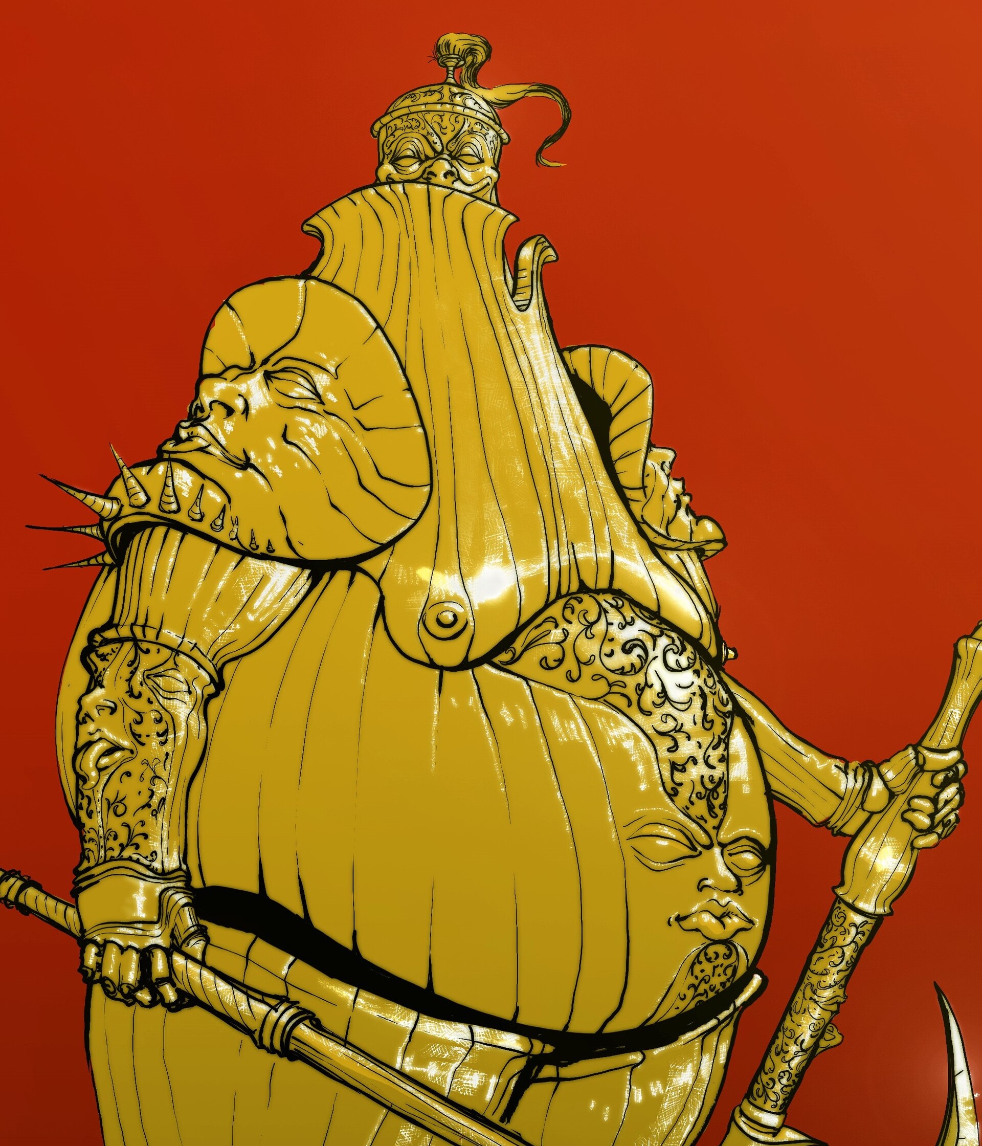 Executioner Smough Concept Art