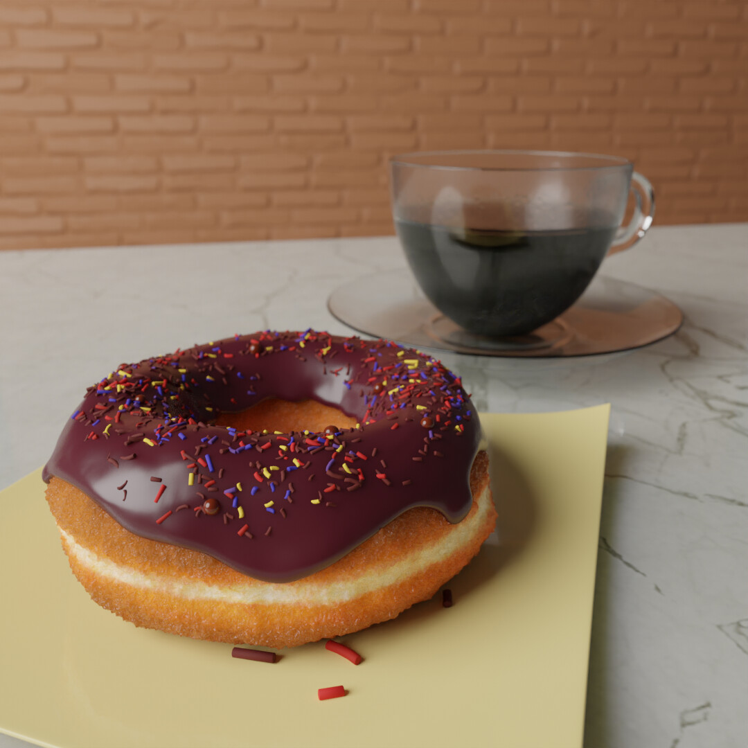 ArtStation - Donut - Blender