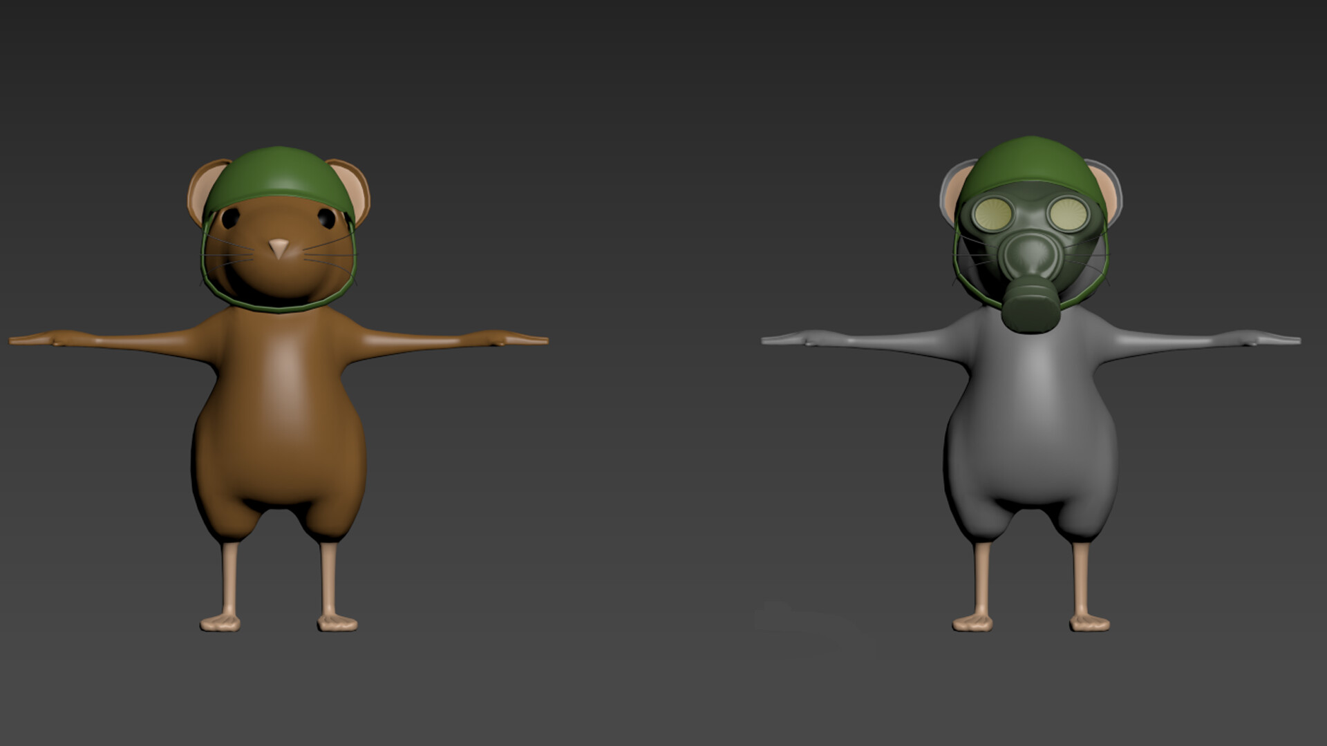 ArtStation - Mouse Character Models