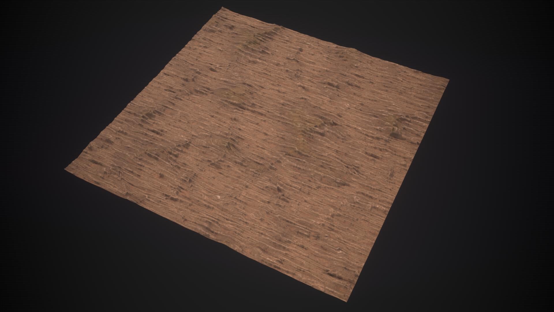 ArtStation - Sandstone cliff - Texturing