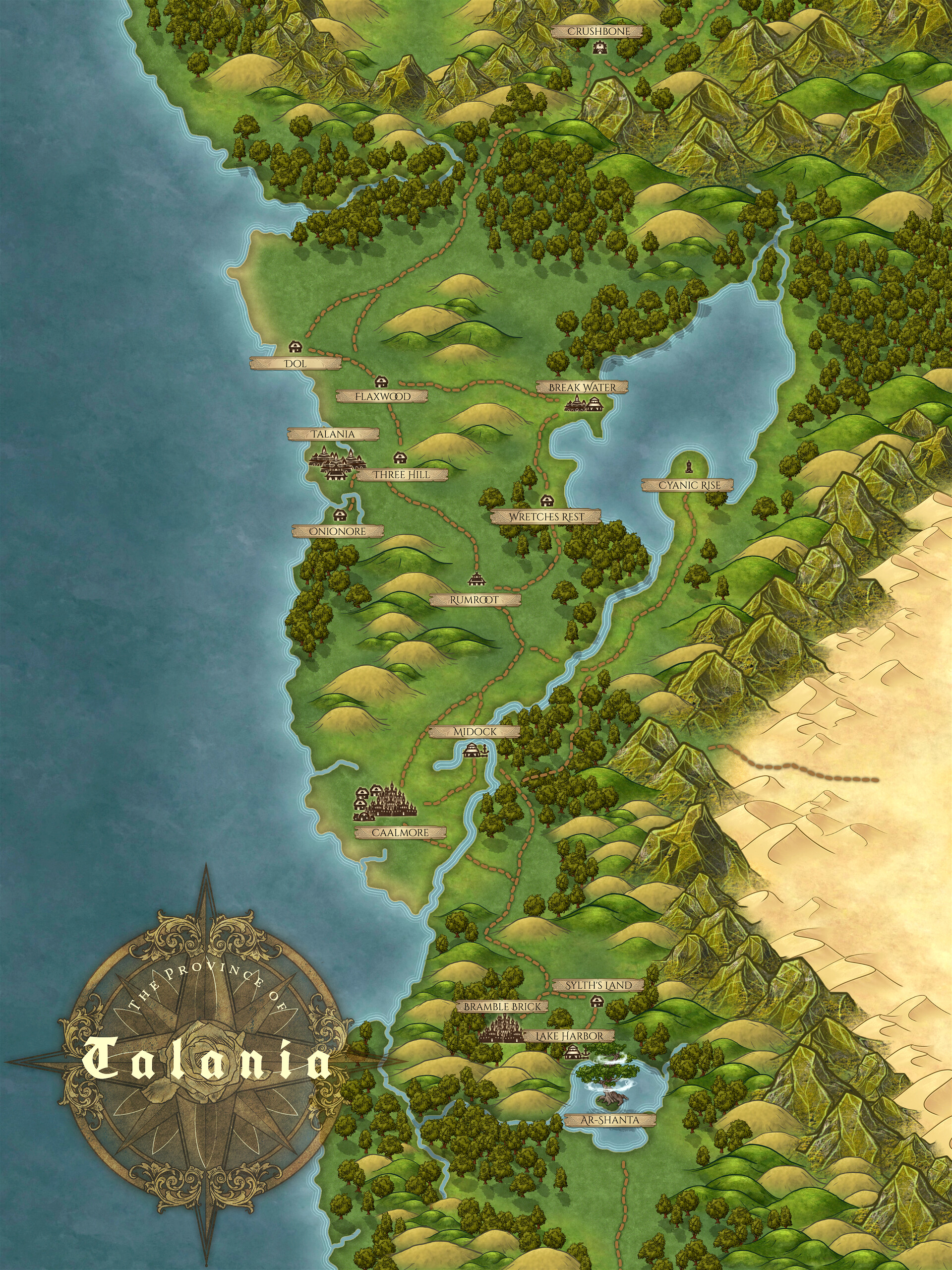 ArtStation - The Province of Talania