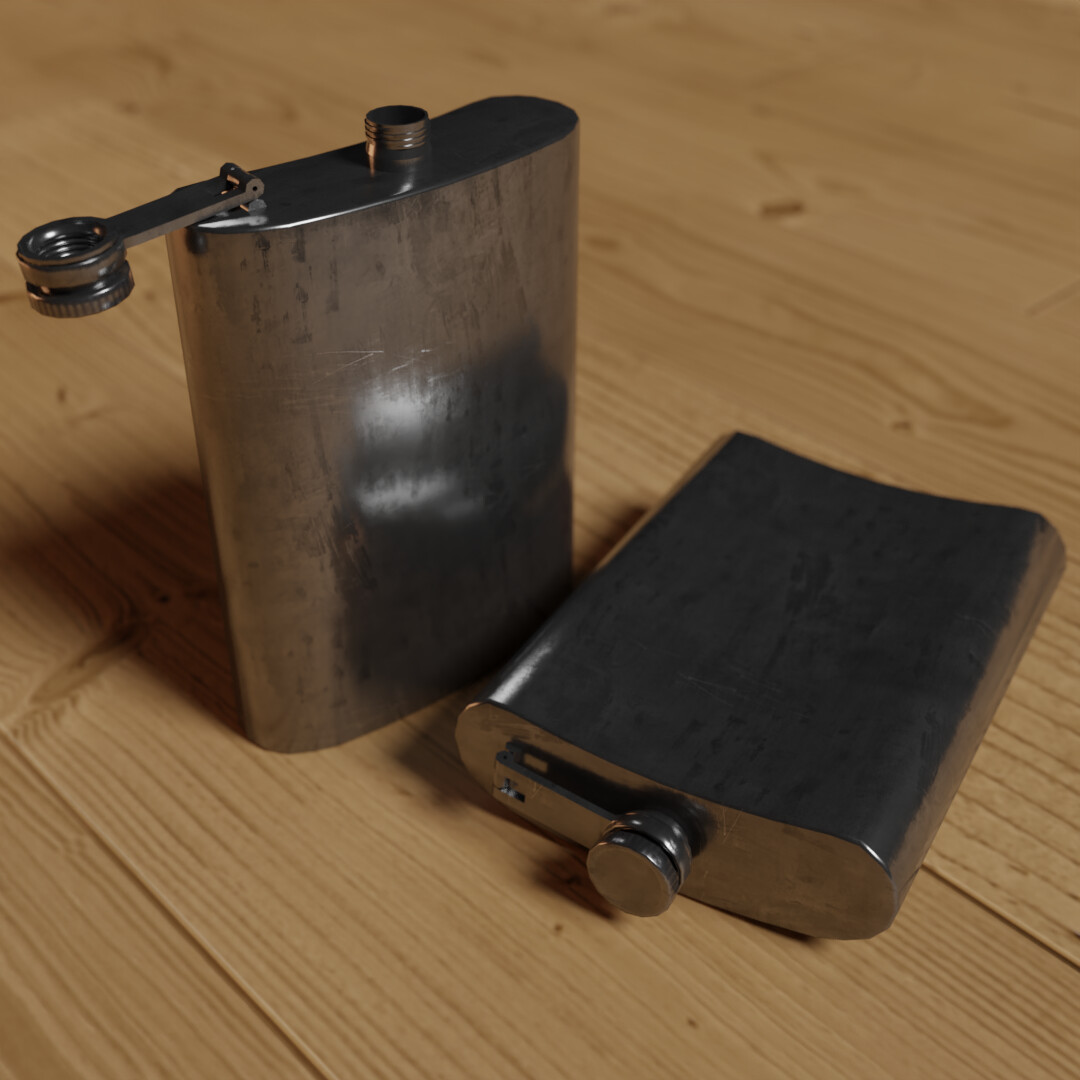 ArtStation - Hip Flask