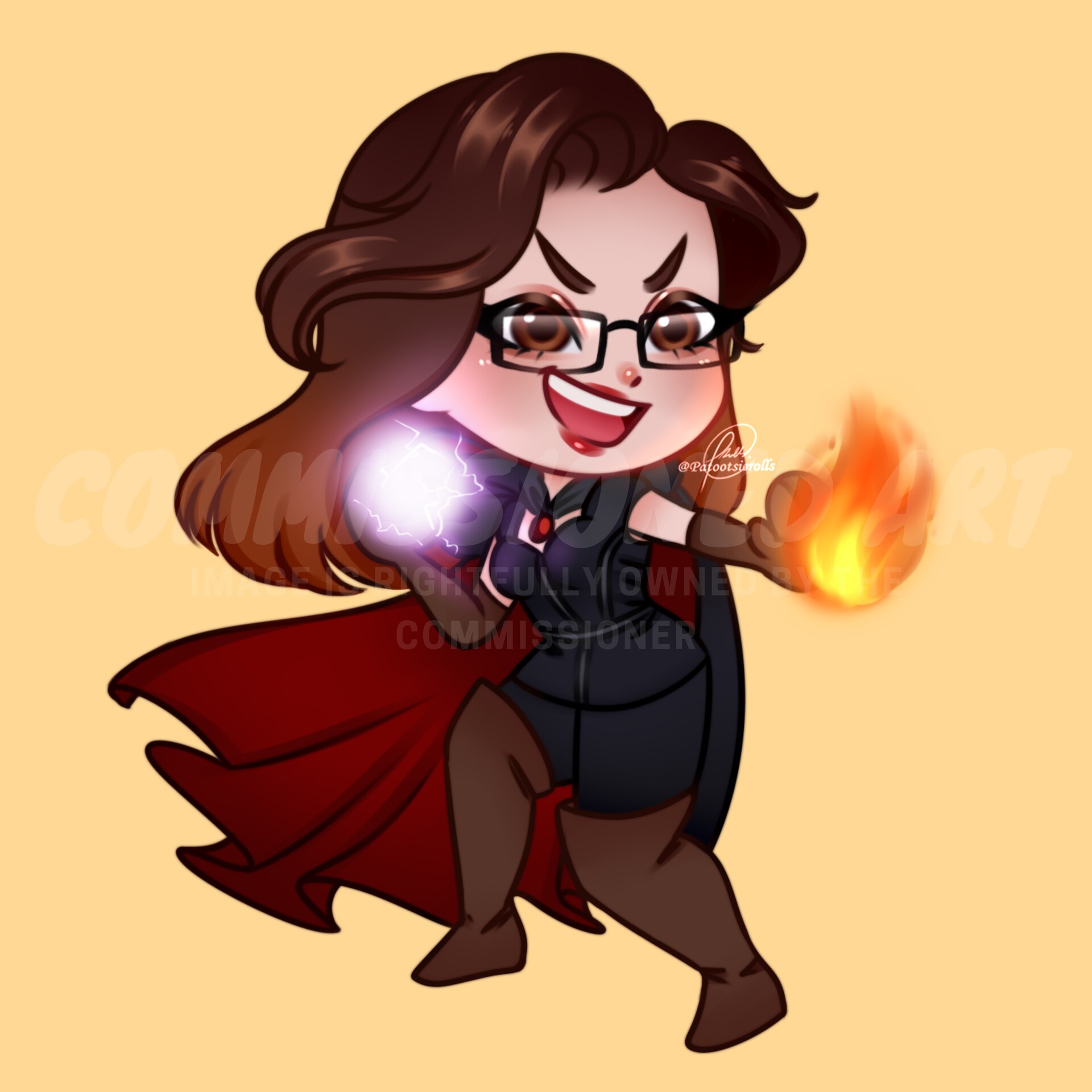 ArtStation - Skyrim inspired Chibi Commission