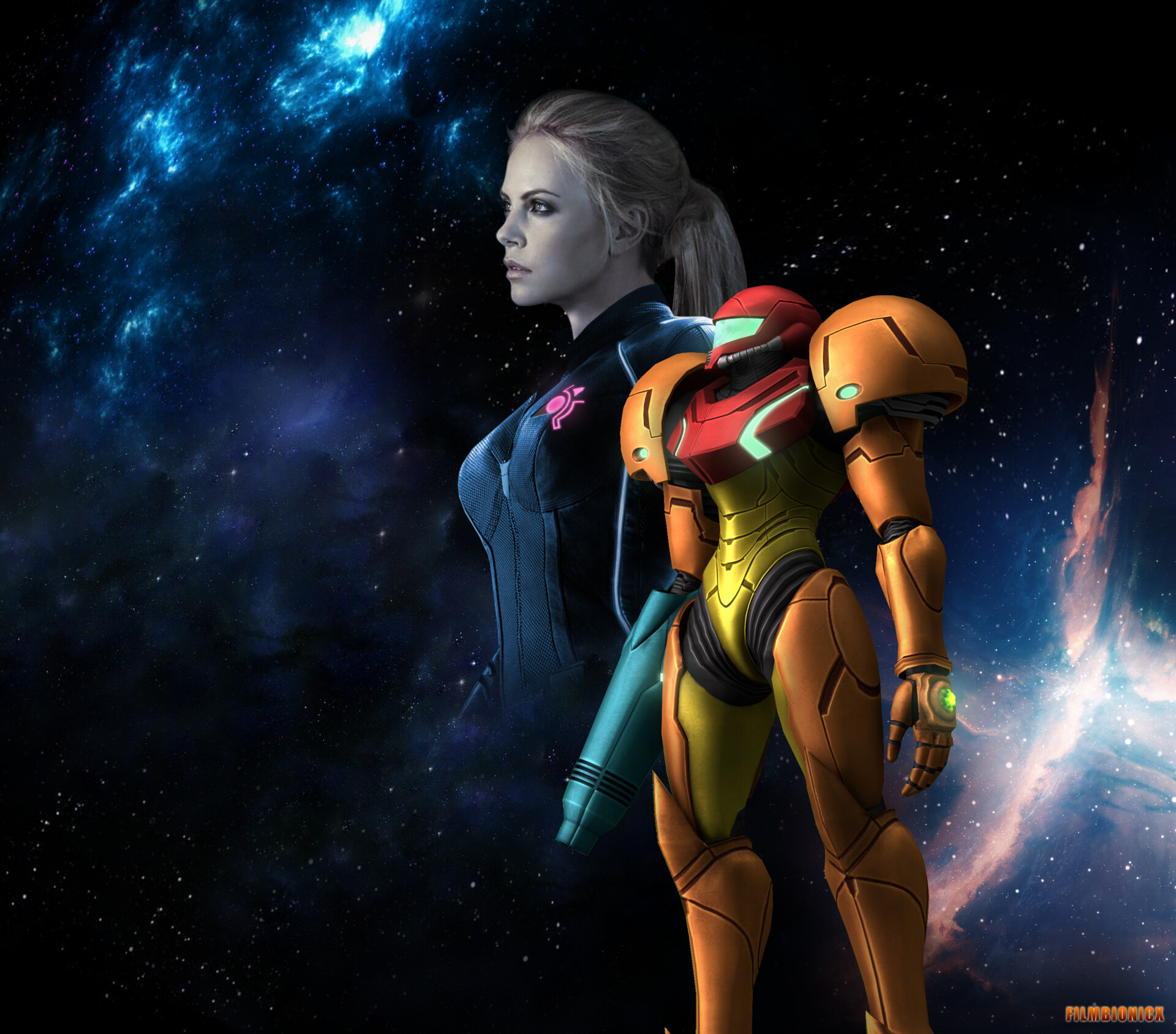 ArtStation - POSTER METROID THE MOVIE
