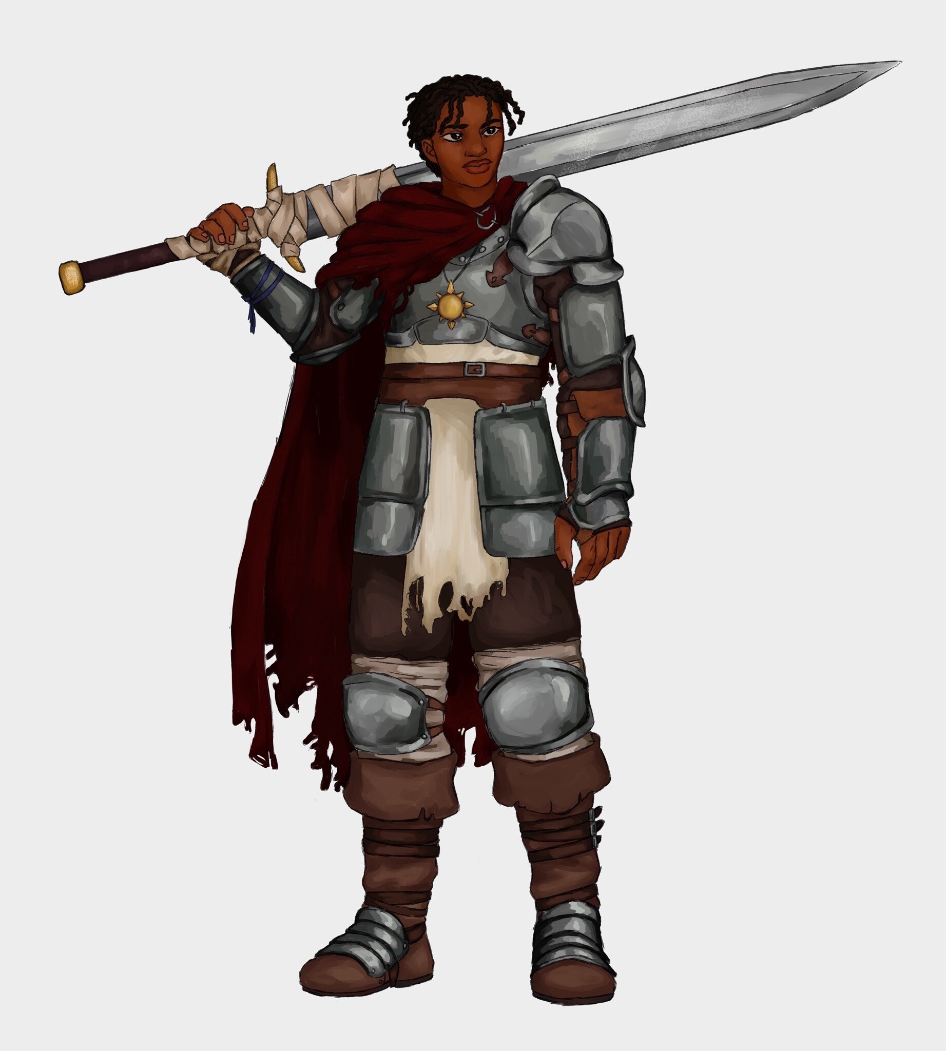 ArtStation - Wandering paladin