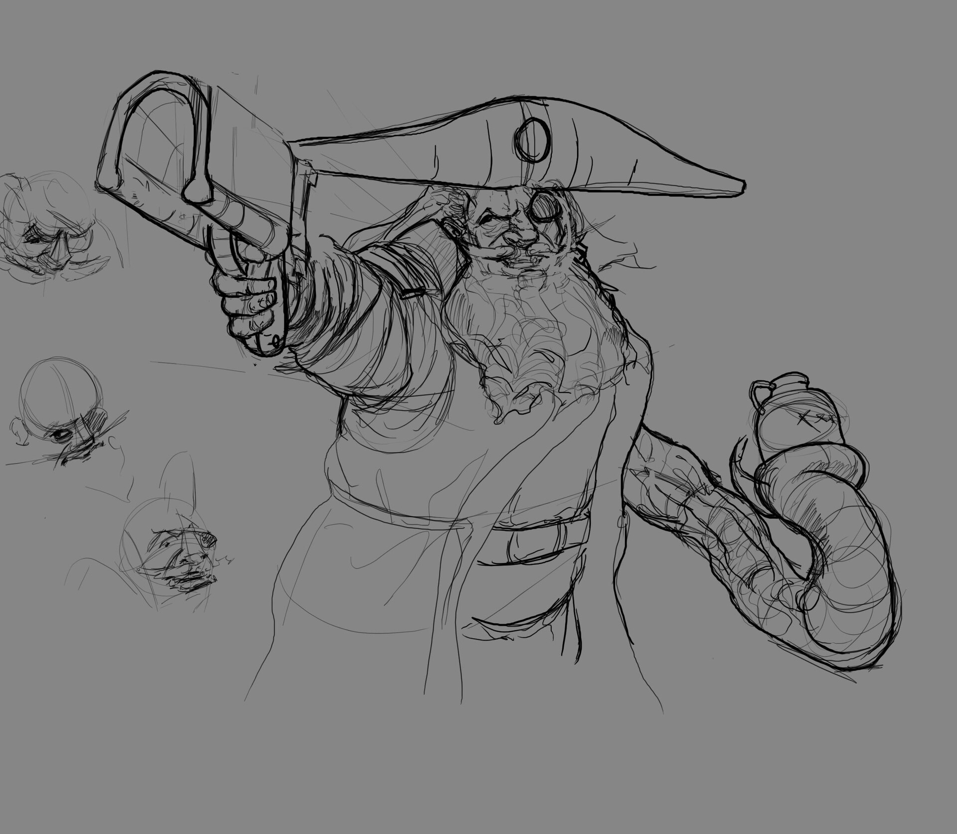 Matt Bowles - 6 Shots Poster #2 - Captain Will. Y. Arm