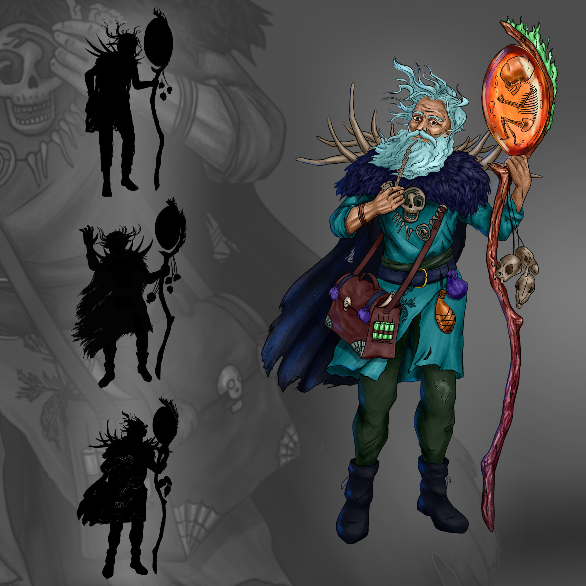 ArtStation - Necromancer concept