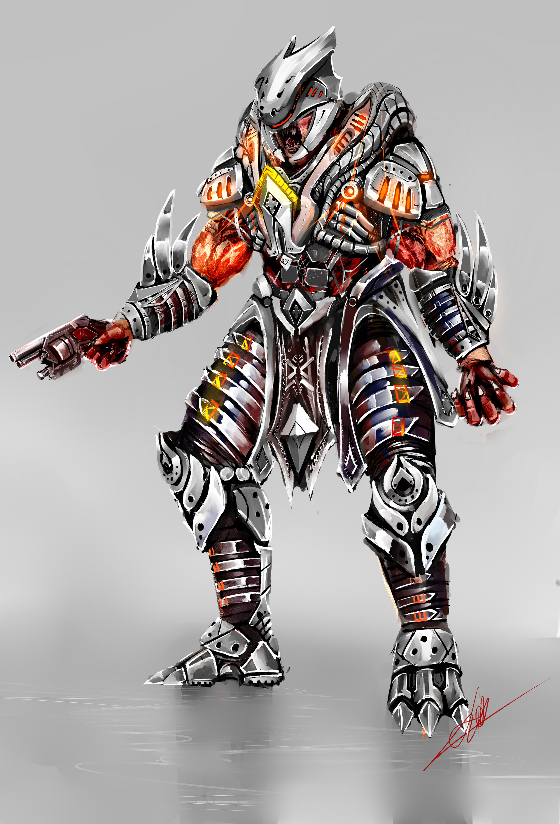 ArtStation - Elite swarm theron