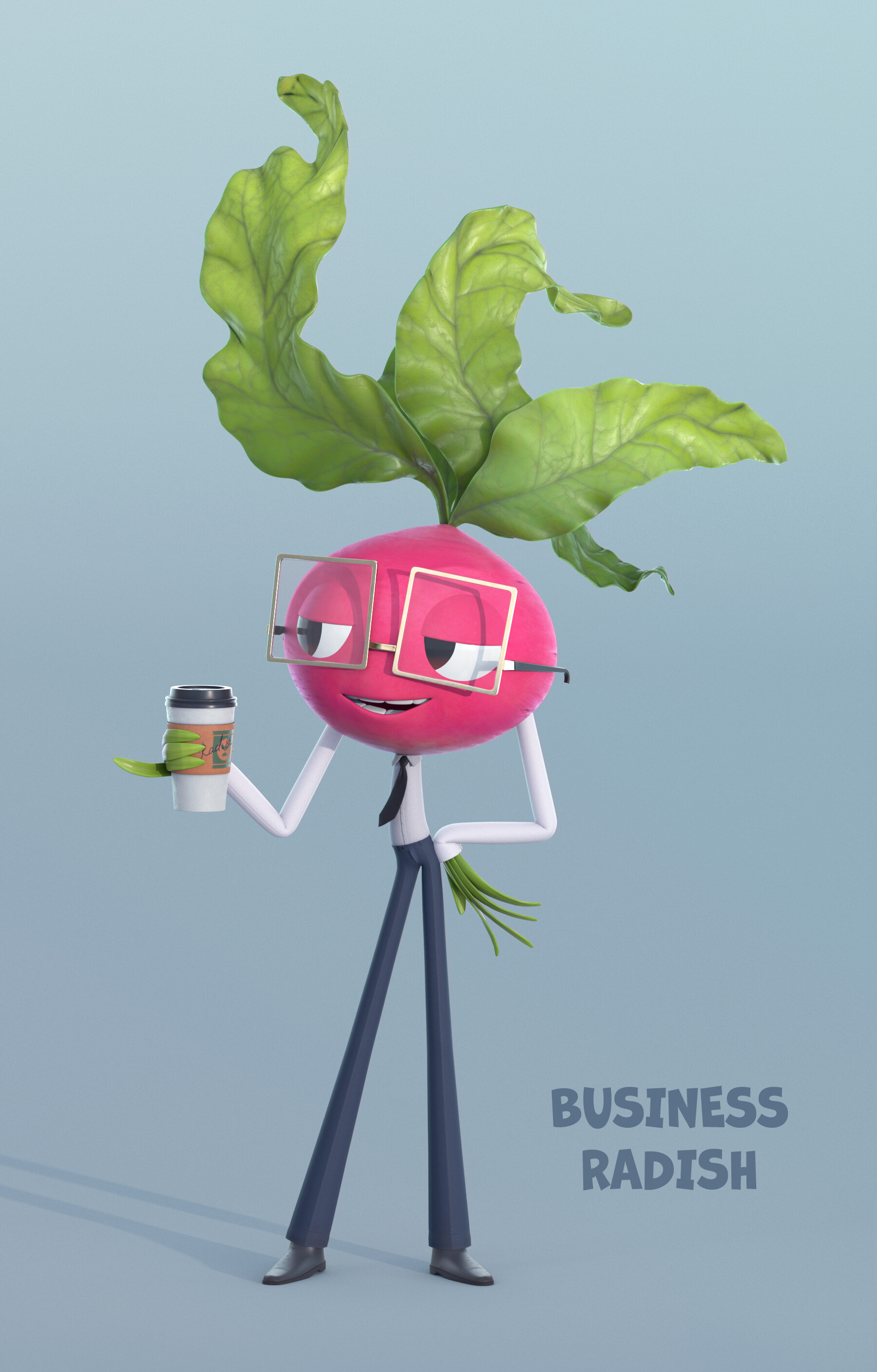 ArtStation - BUSINESS RADISH Fan Art work