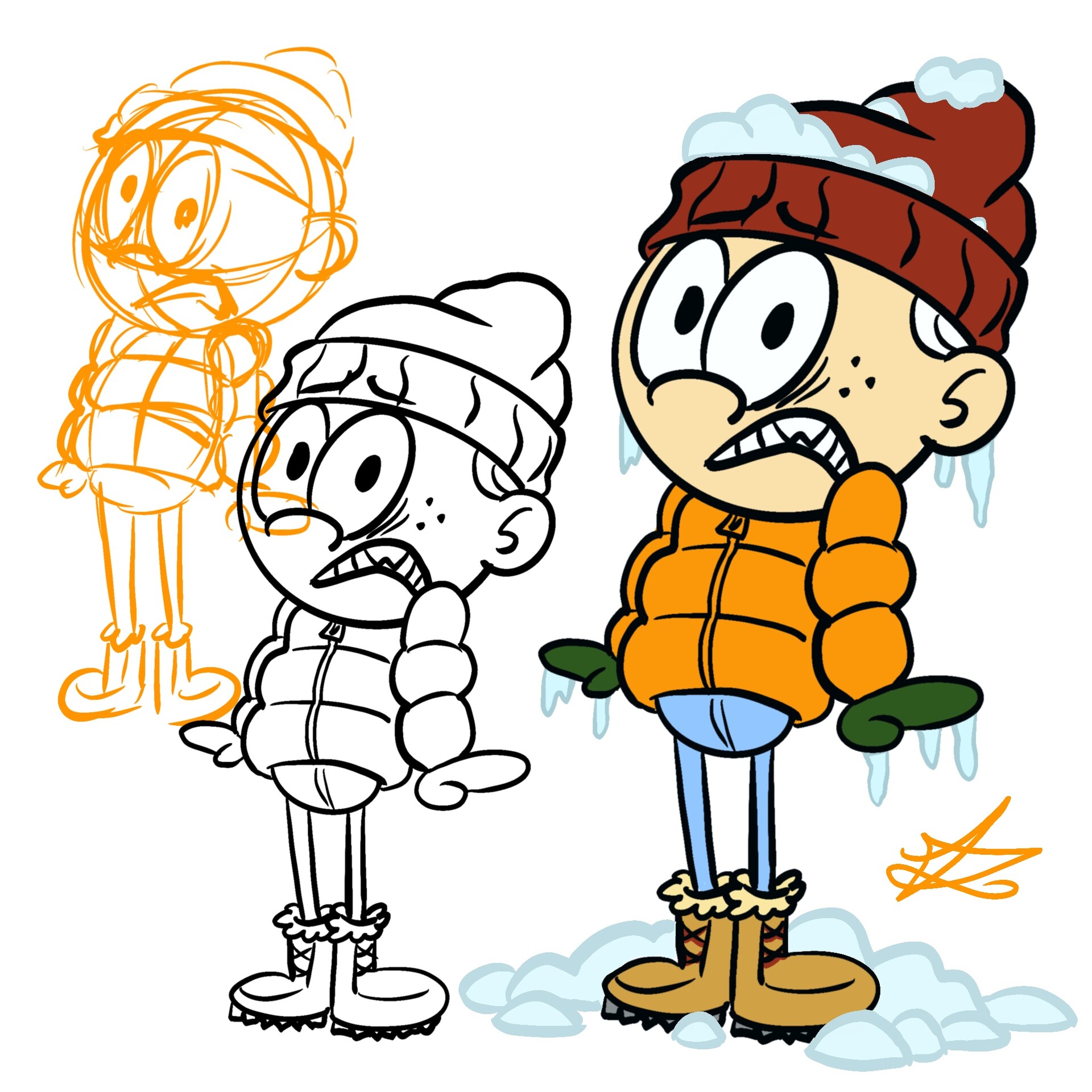ArtStation - Loud House Draw-Along