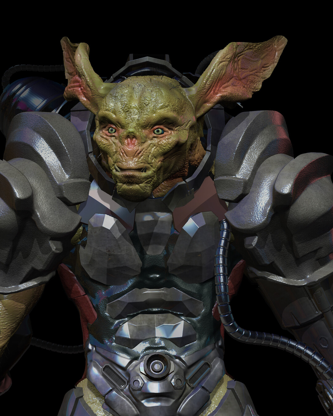 ArtStation - Cyber Goblin