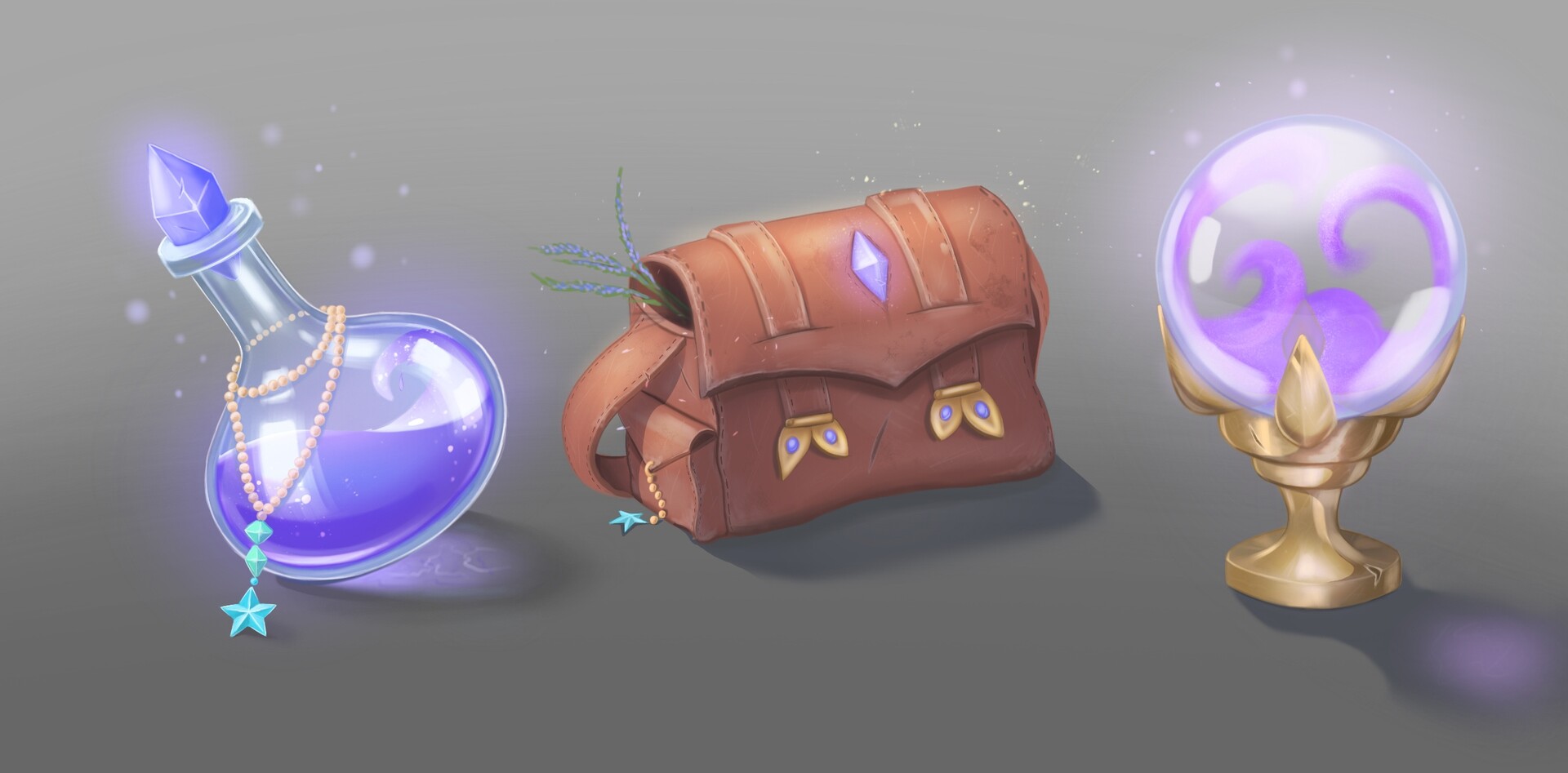 ArtStation - items set