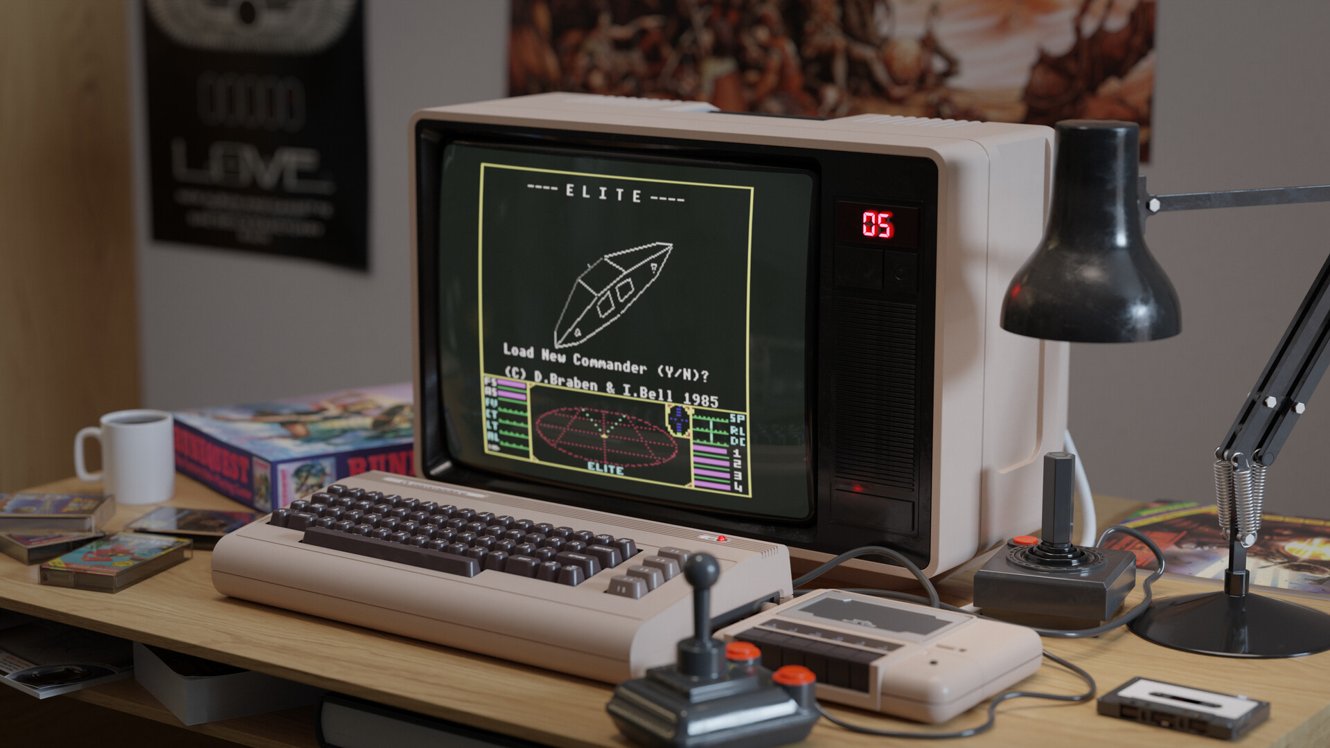 ArtStation - Commodore 64 nostalgia