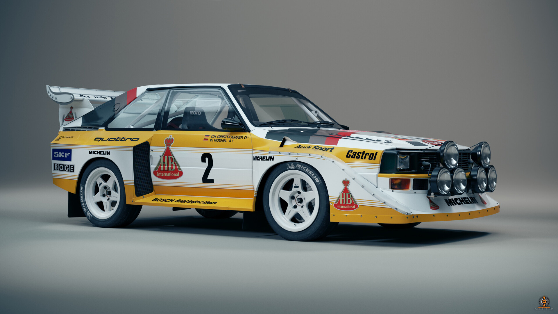 Russ Schwenkler - The Beast - Audi Gruppe B