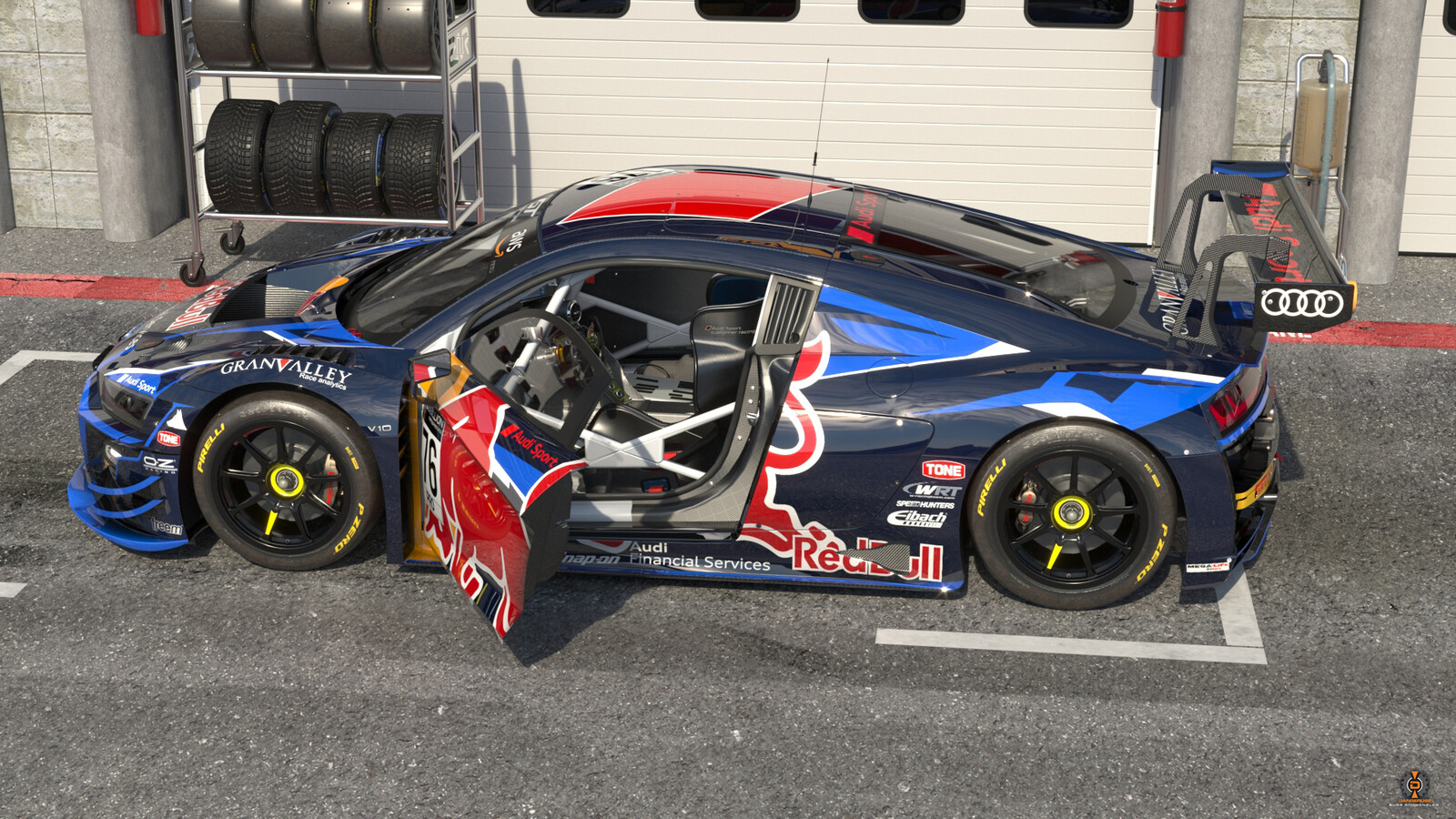 Russ Schwenkler - RedBull Audi R8