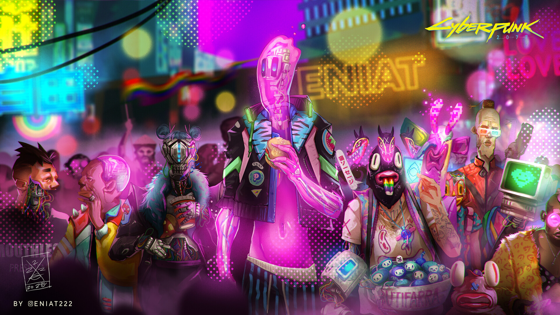 ArtStation - CYBERPUNK 2077 - Your Night City Illustration Contest BY ...