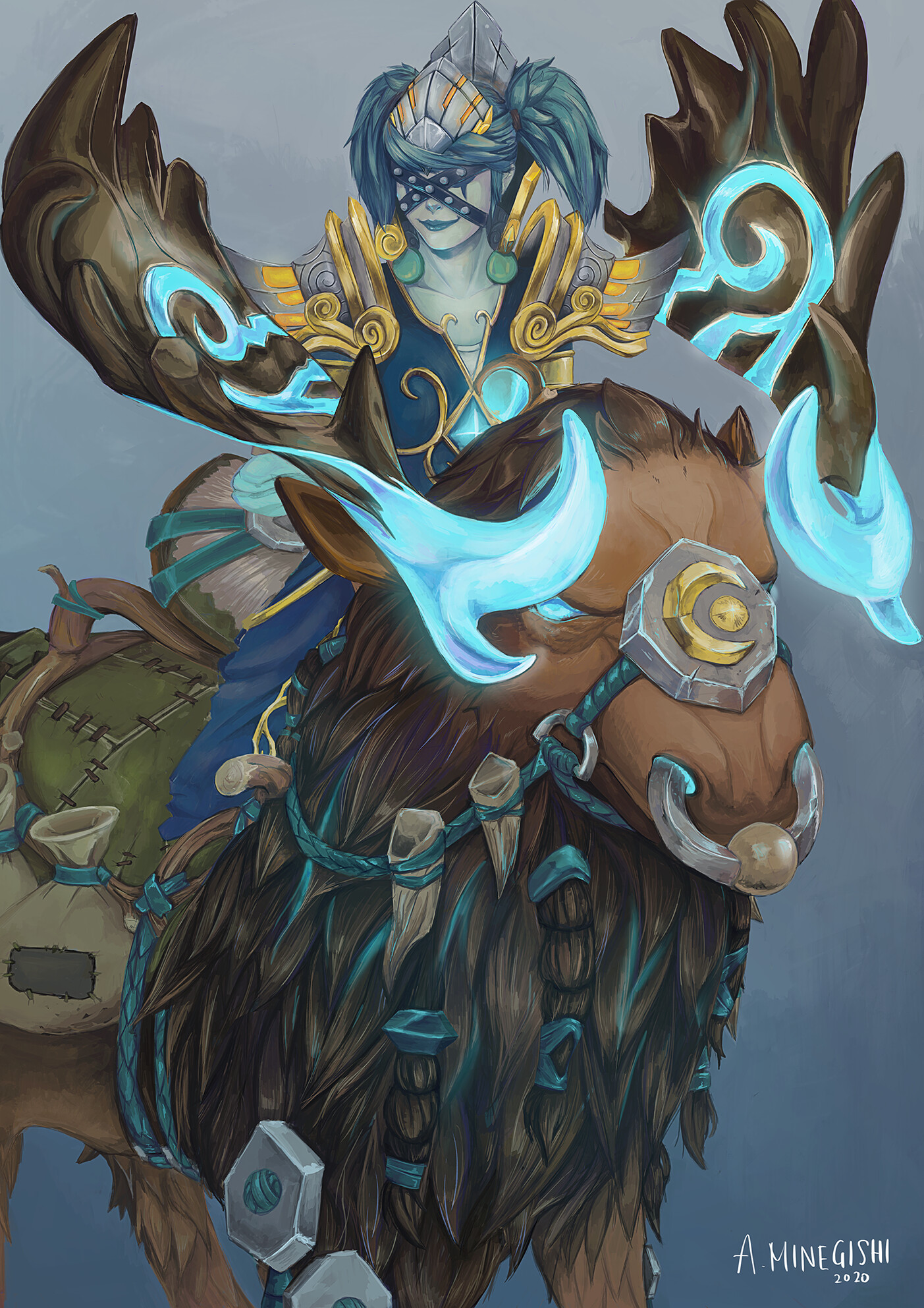 ArtStation - Undead Priest on Grove Warden