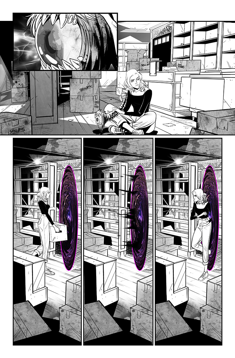 ArtStation - Buffy Hellmouth - Comic Pages(3)