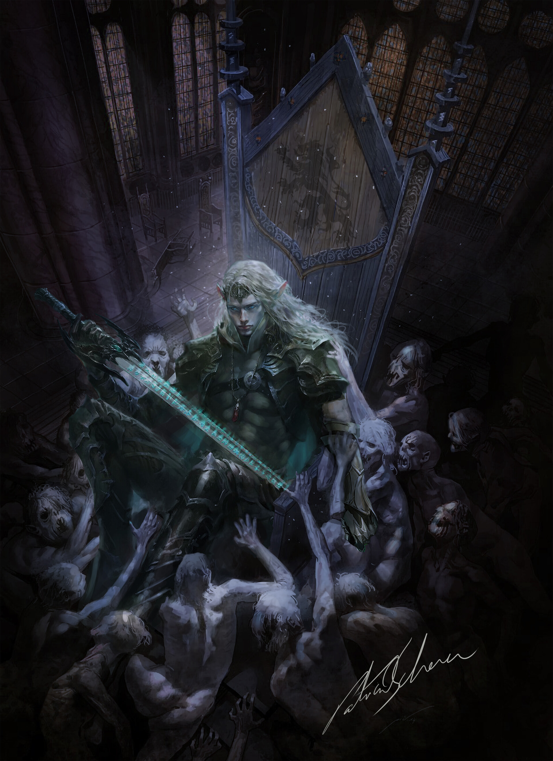 ArtStation - Elf of Demons Kingdom