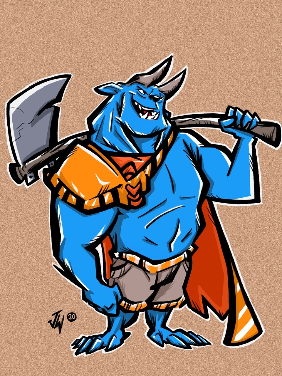 ArtStation - Barbarian Beast