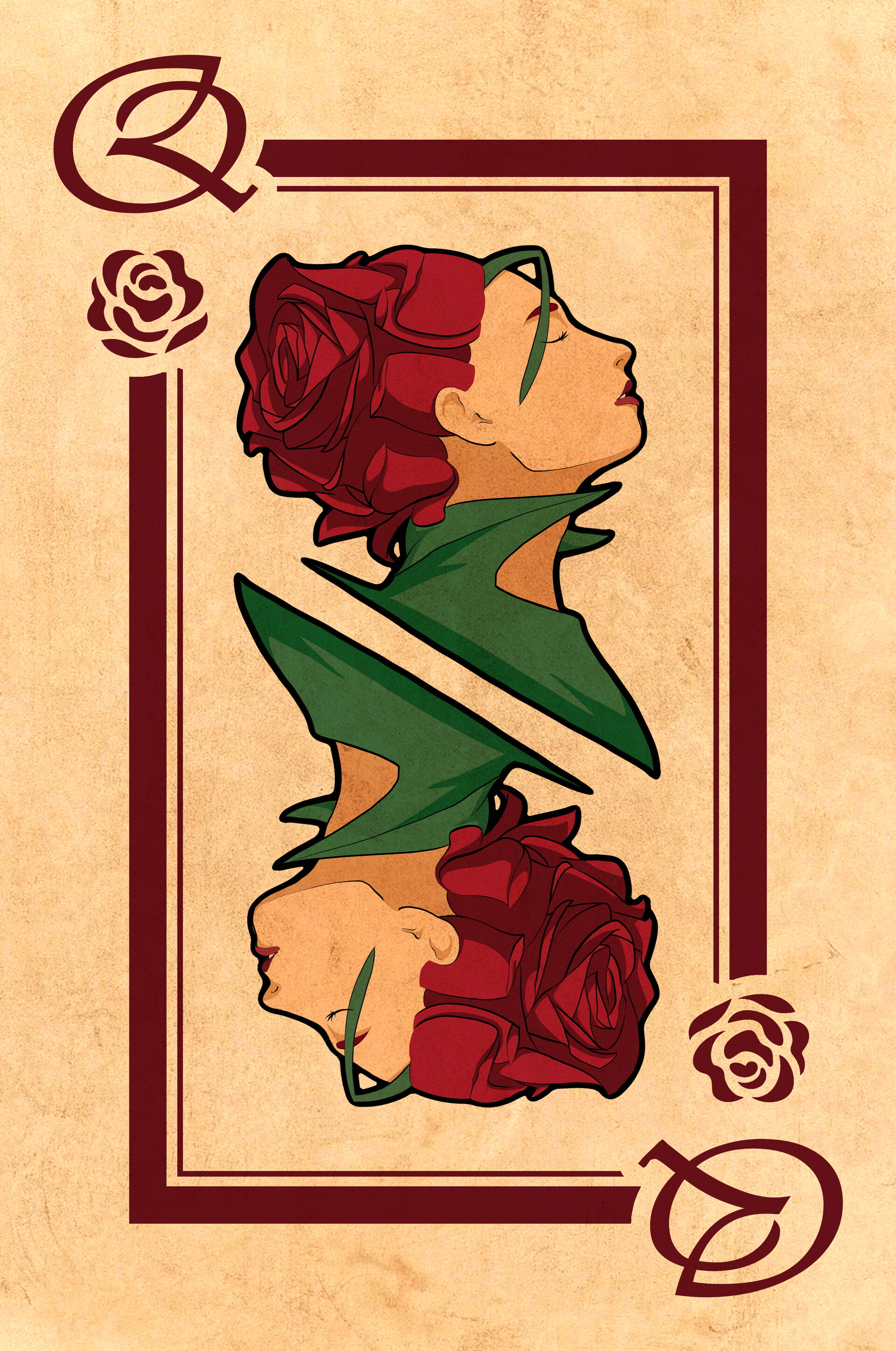 ArtStation - The Queen of Roses