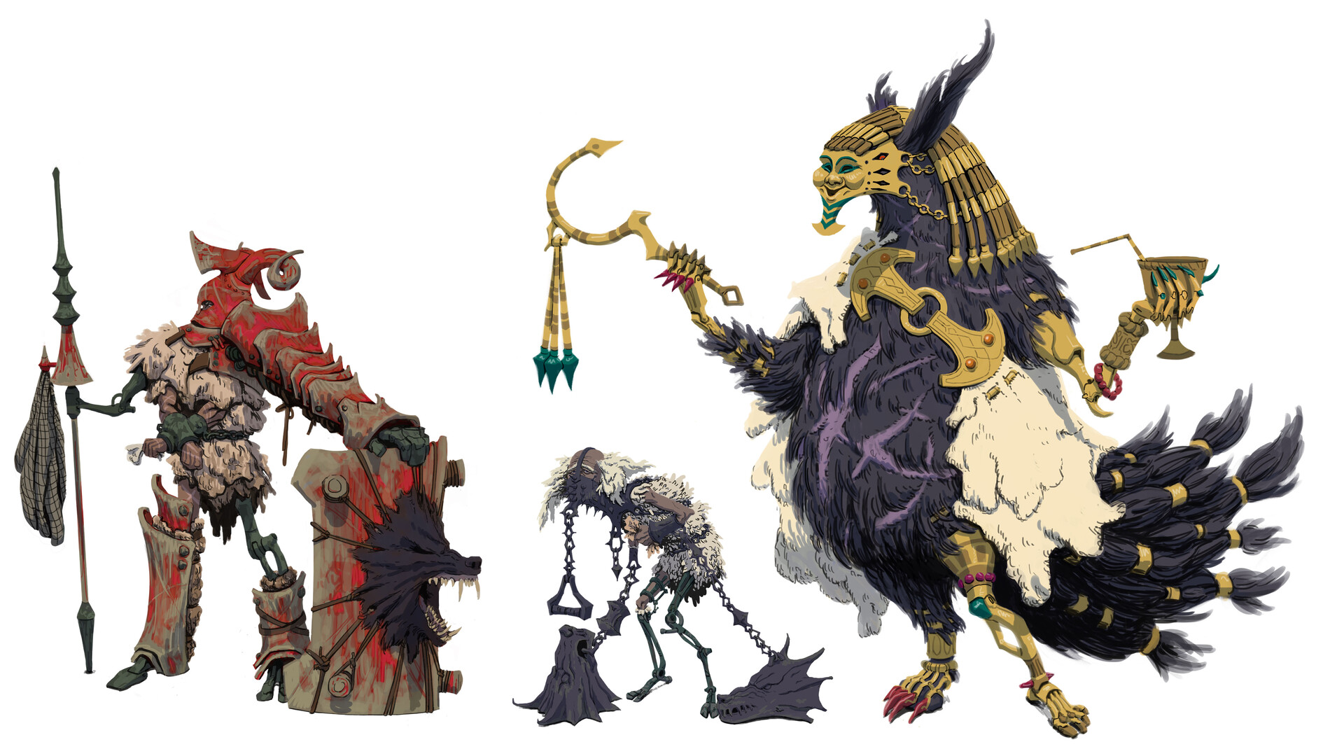 ArtStation - Little Red Riding Hood