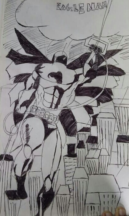ArtStation - EAGLEMAN SUPERHERO