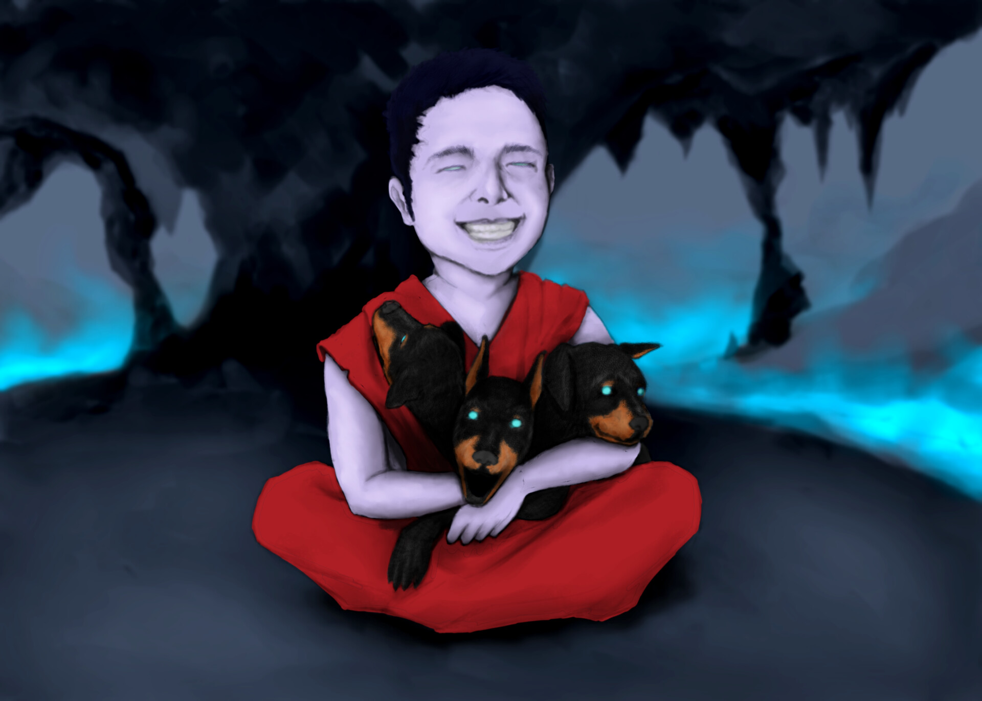 ArtStation - Greek Myth: Young Hades