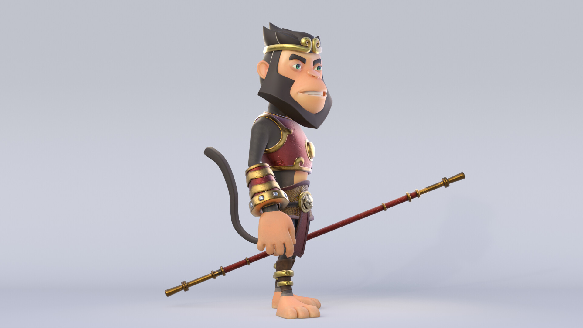 Dion Lee - Wukong - 3D Character Model
