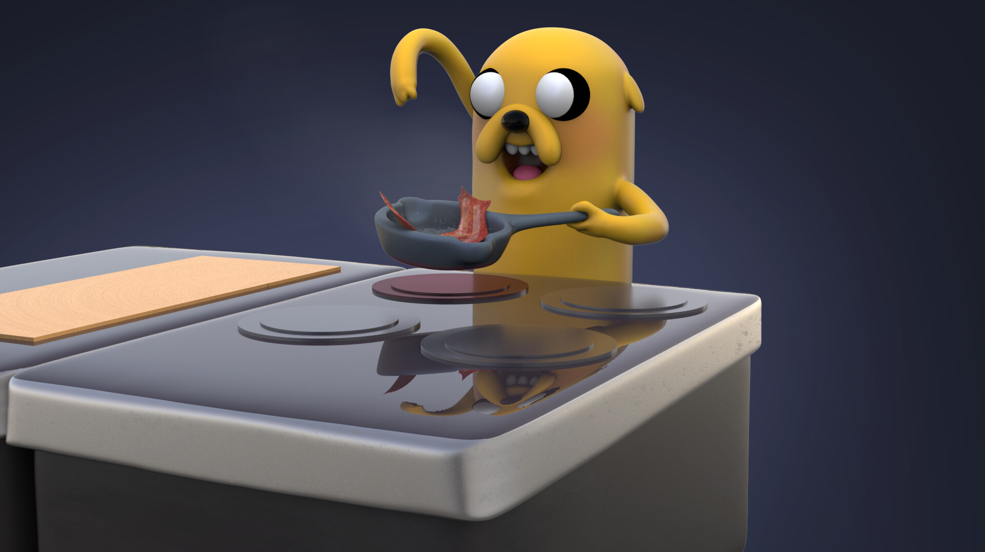 ArtStation - Jake the Dog